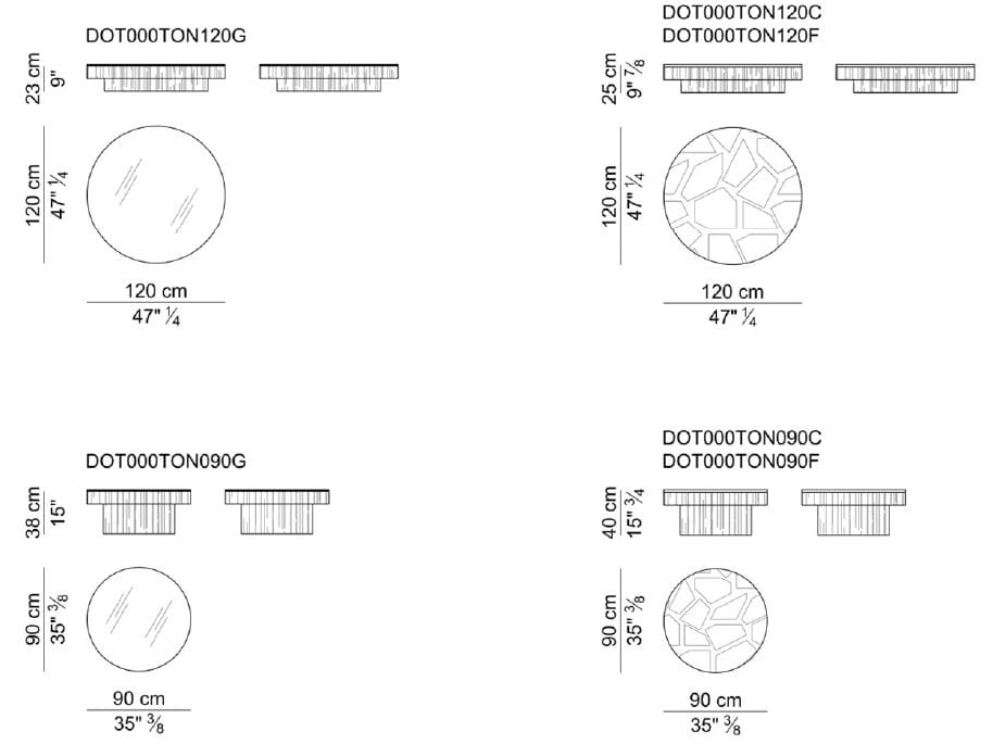DOT Coffee table By i 4 Mariani