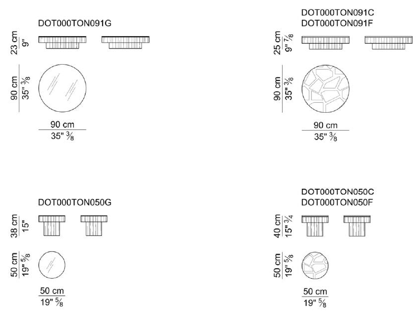 DOT Coffee table By i 4 Mariani