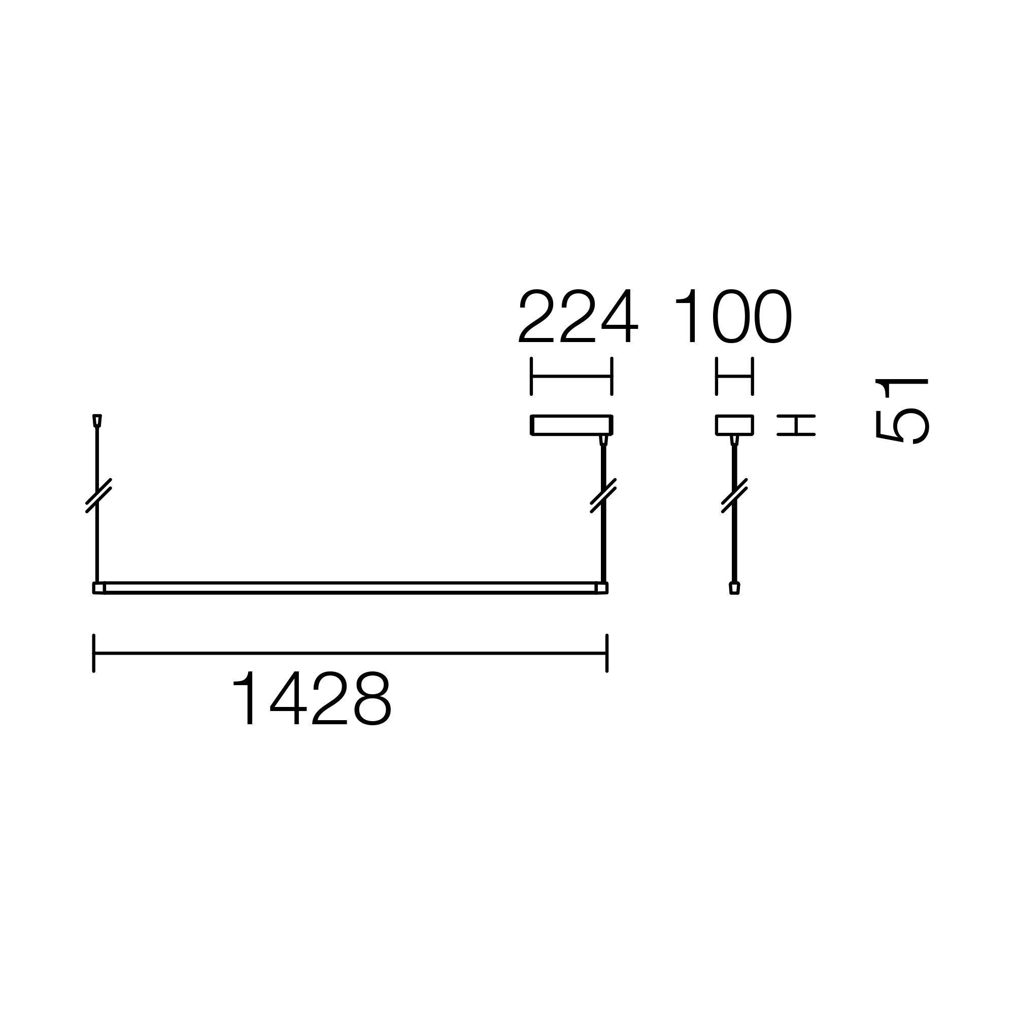 LIBERA STAND-ALONE Linear lighting profile By iGuzzini