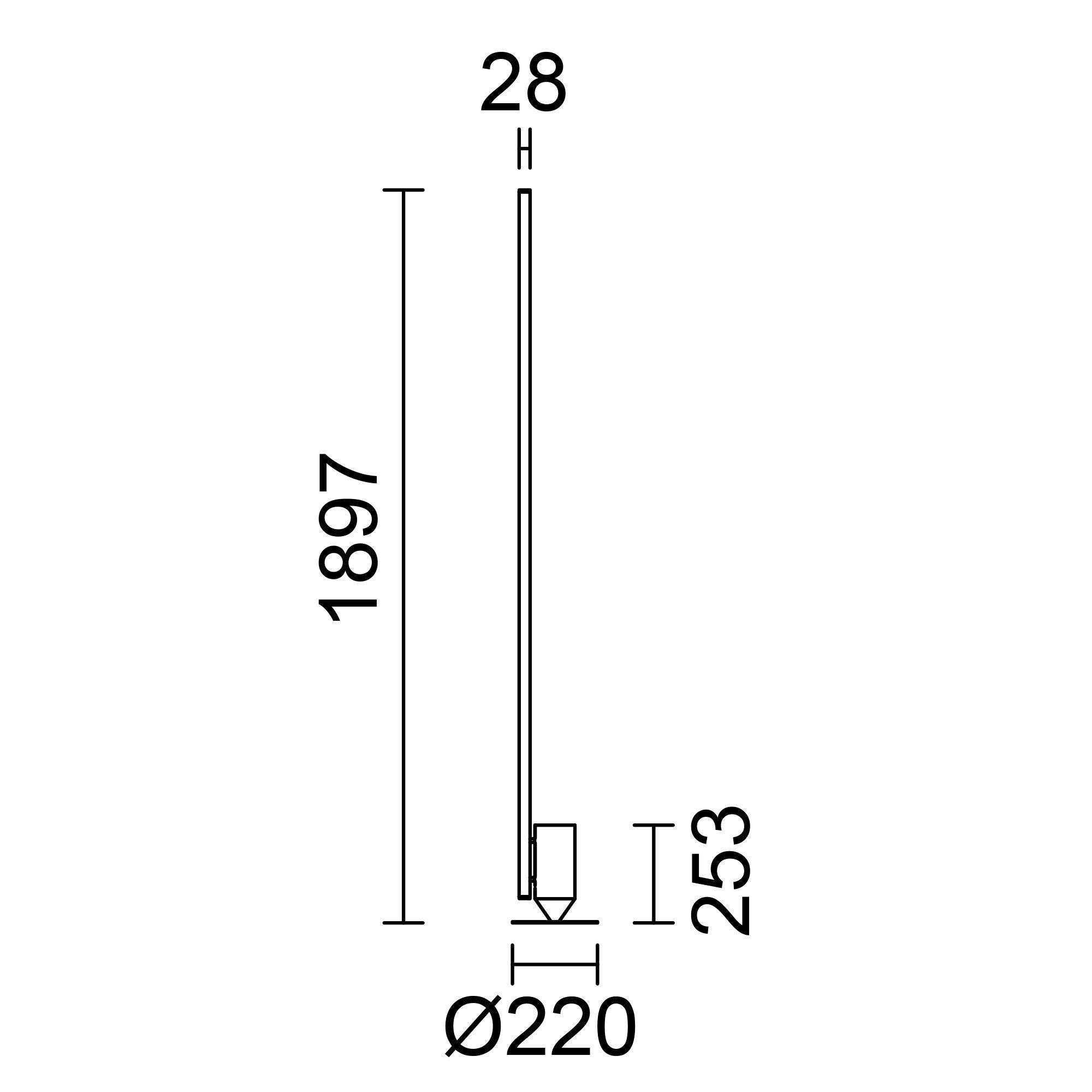 LIBERA STAND-ALONE Linear lighting profile By iGuzzini