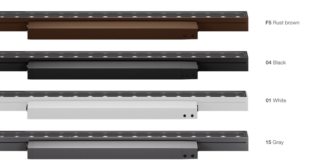 LINEALUCE COMPACT 47 SURFACE WITH SIDE BOX Perfil para iluminación ...