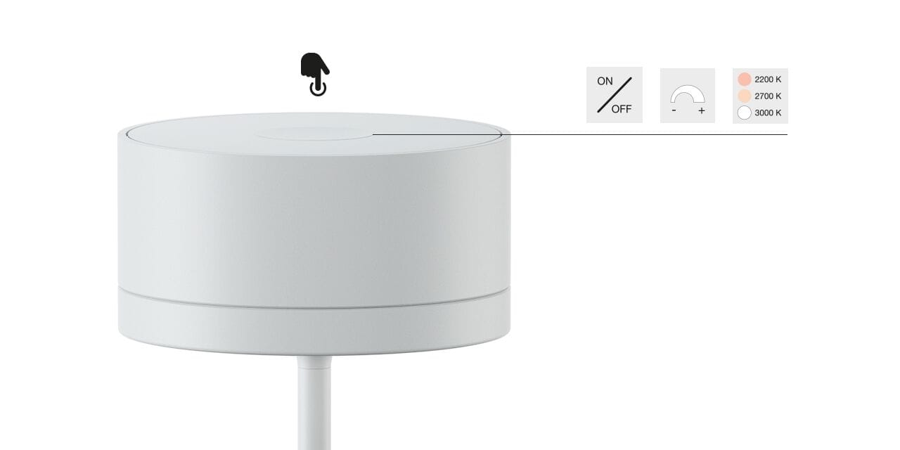 WHISPER Table lamp By iGuzzini