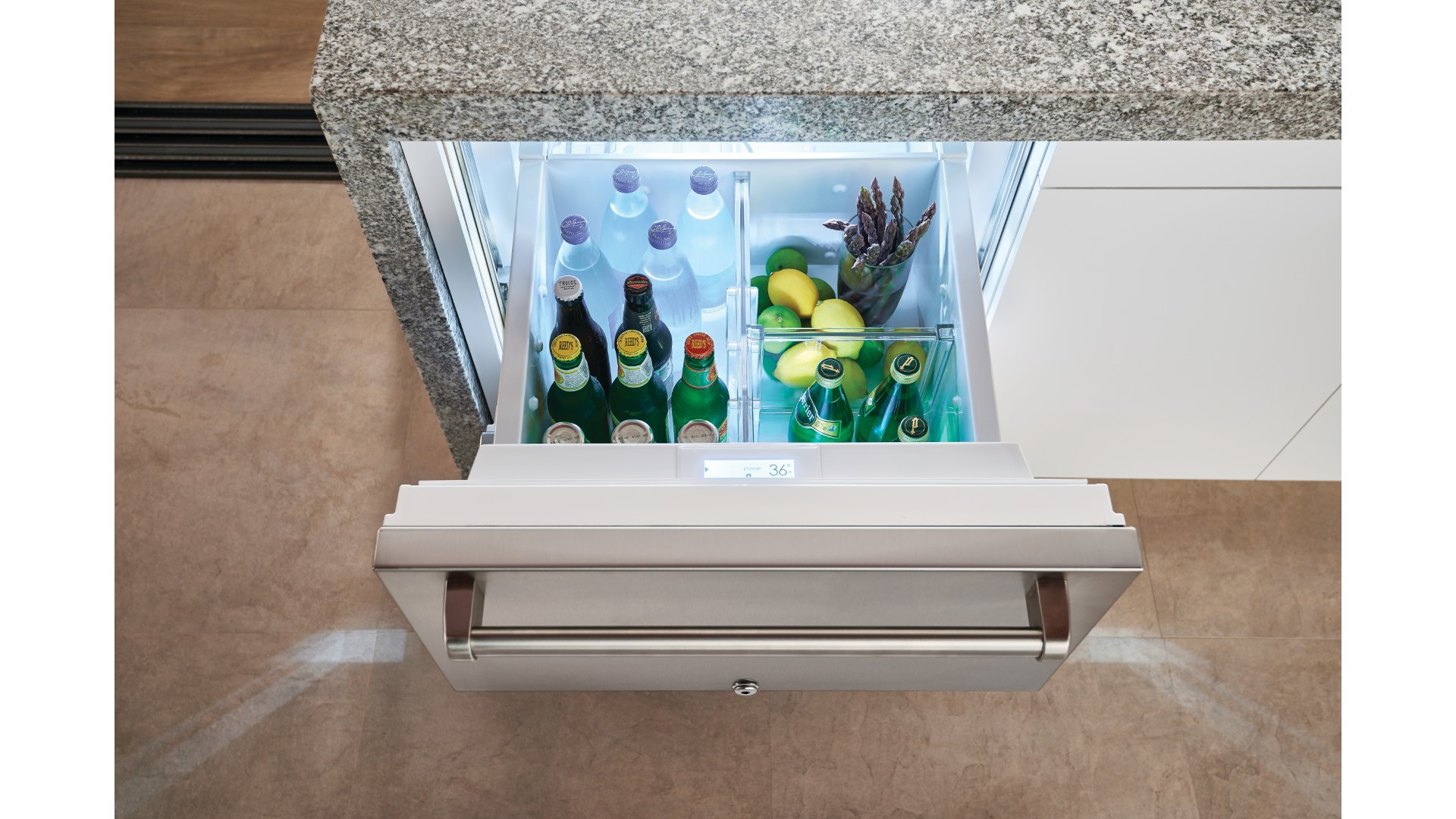 Frigorifero sottopiano in acciaio inox classe E ICBID-24RO OUTDOOR ...