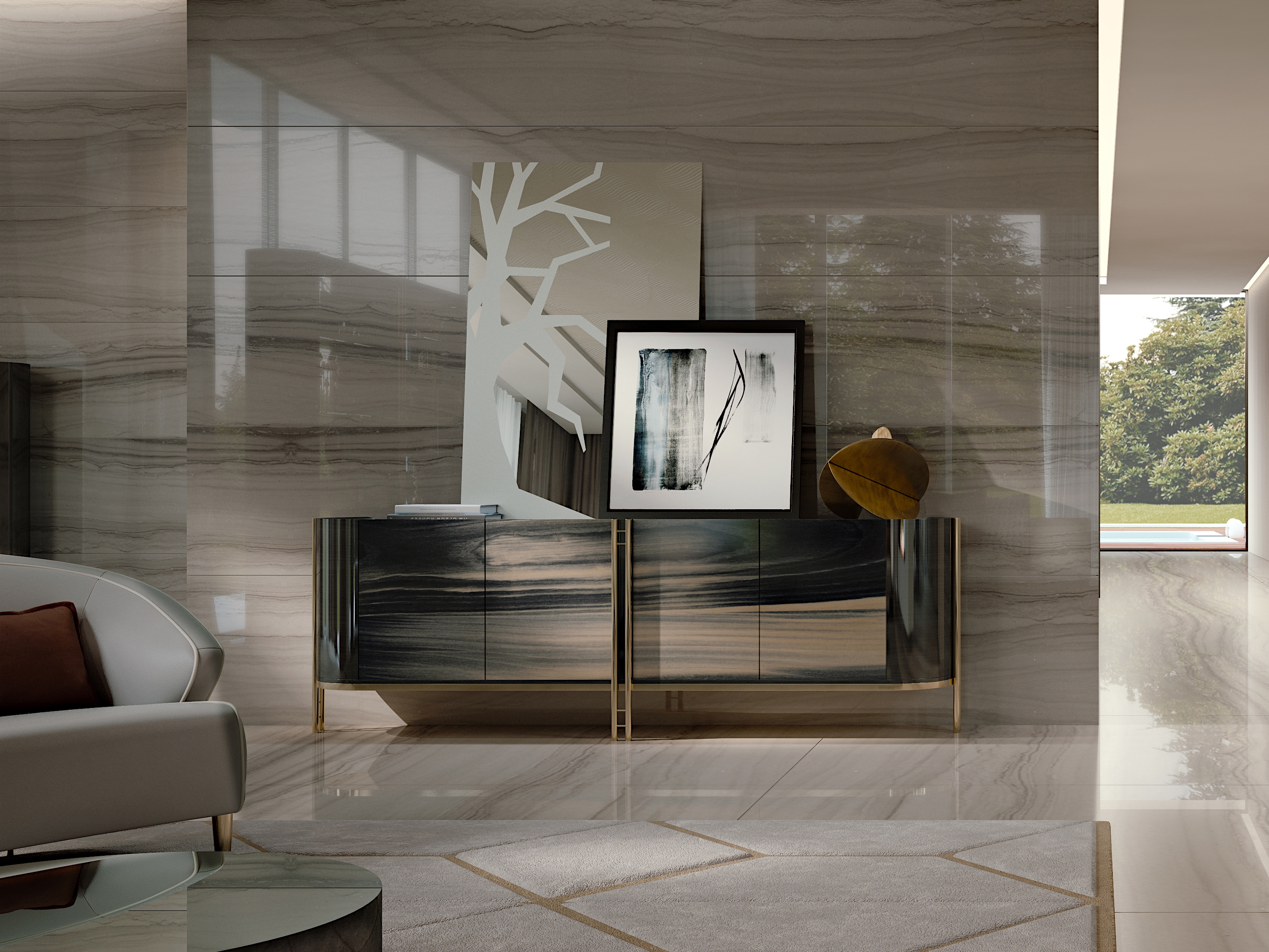 IKAT | Sideboard By Bizzotto Italia design Tiziano Bizzotto