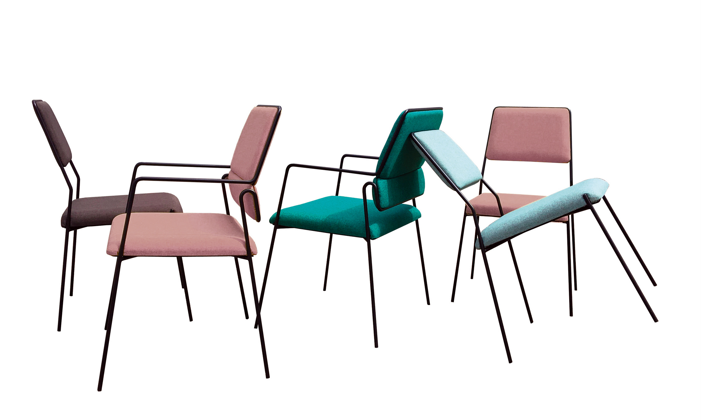 Upholstered fabric chair IMPALA© | Chair IMPALA© Collection By AIRBORNE ...