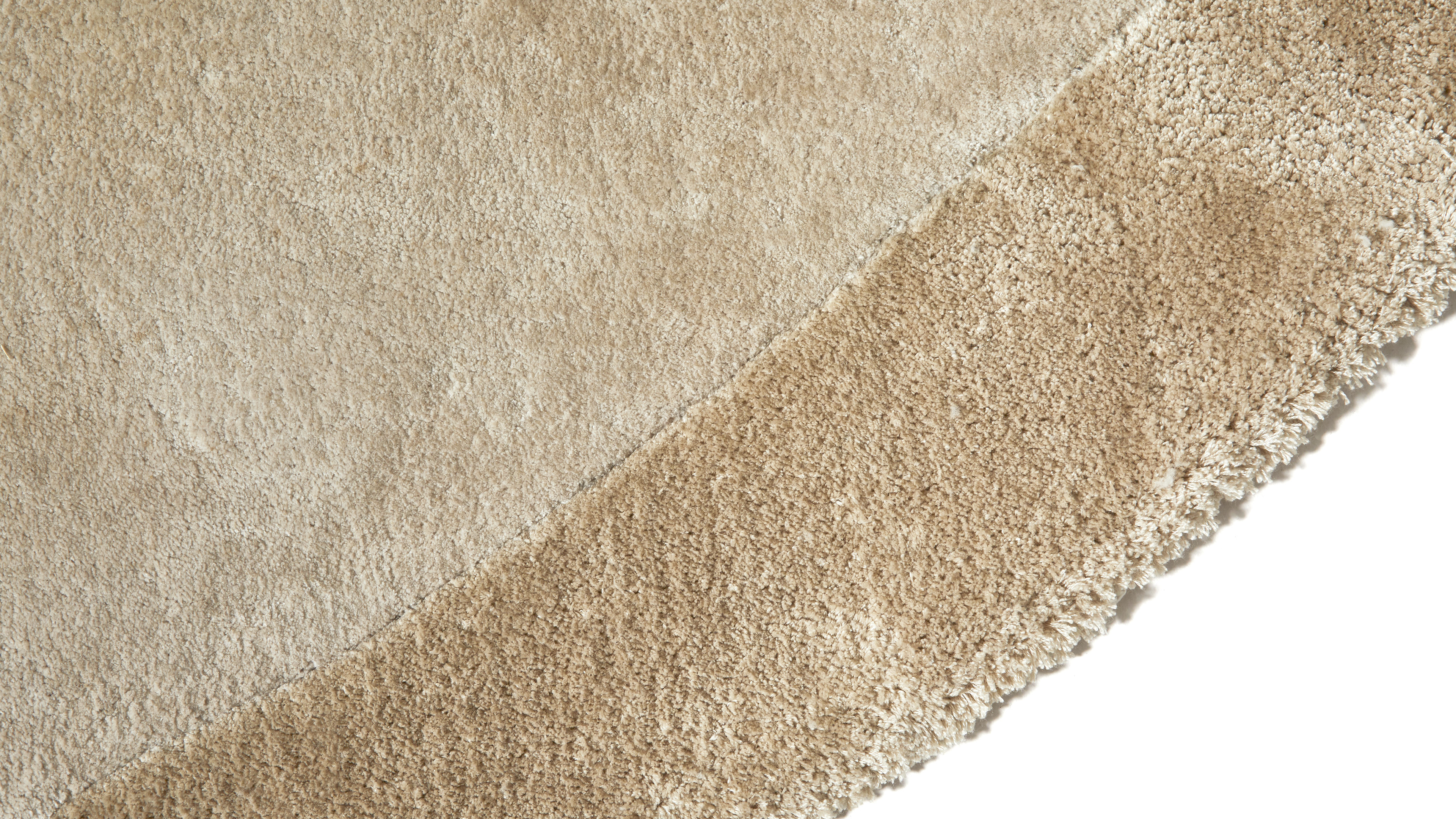 IN TOUCH Solid-color oval fabric rug By Cassina