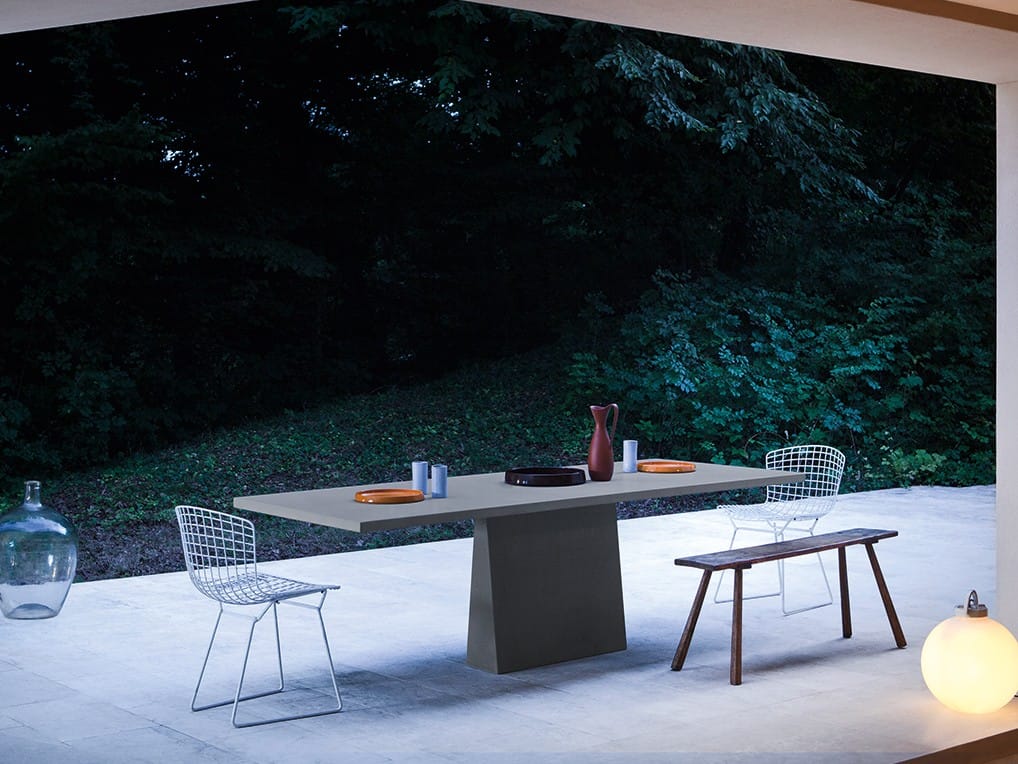 INCAS | Rectangular table Incas Collection By Agapecasa design Angelo ...