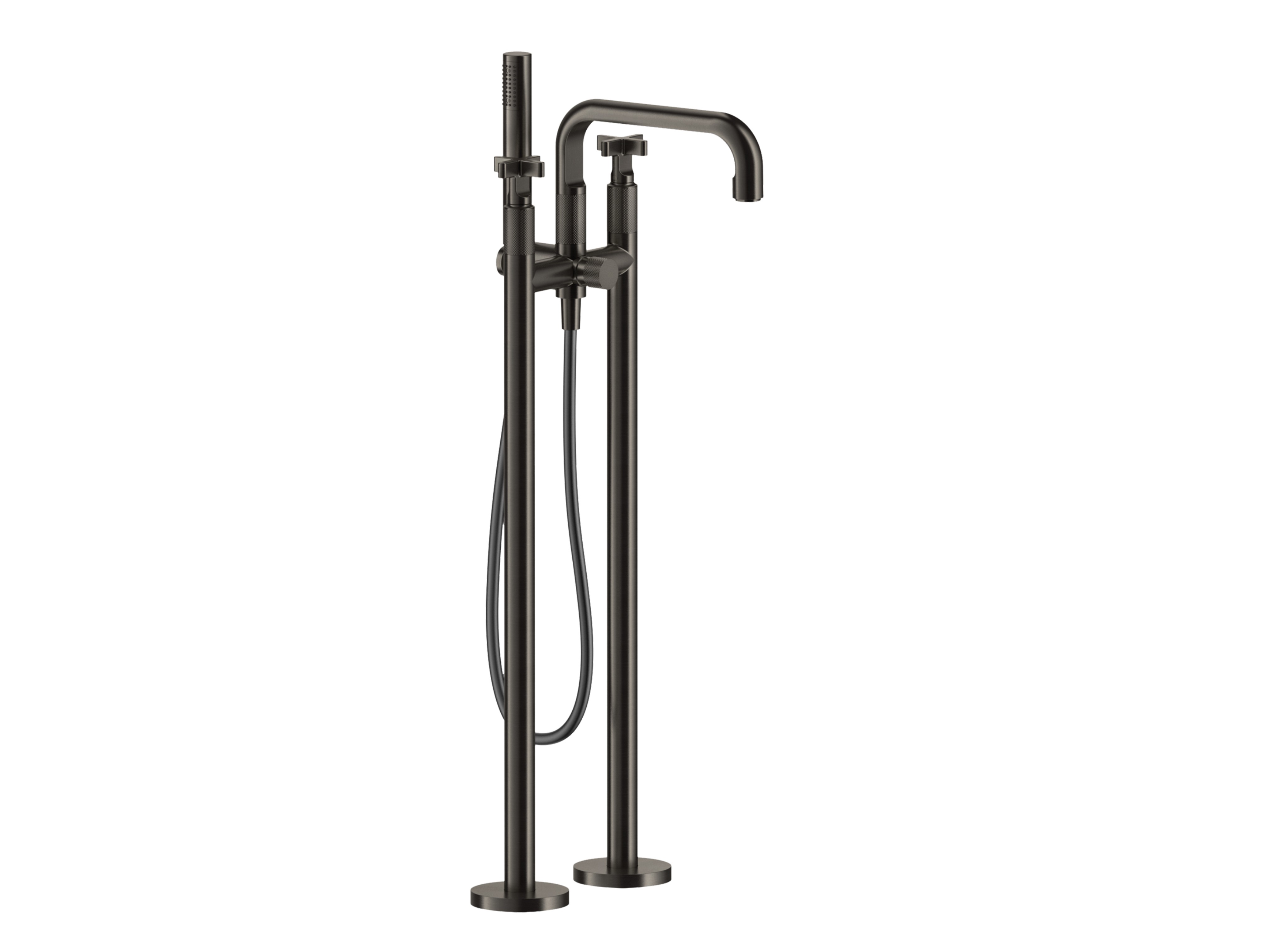 INCISO 58128 Floor standing bathtub mixer By Gessi | design David Rockwell