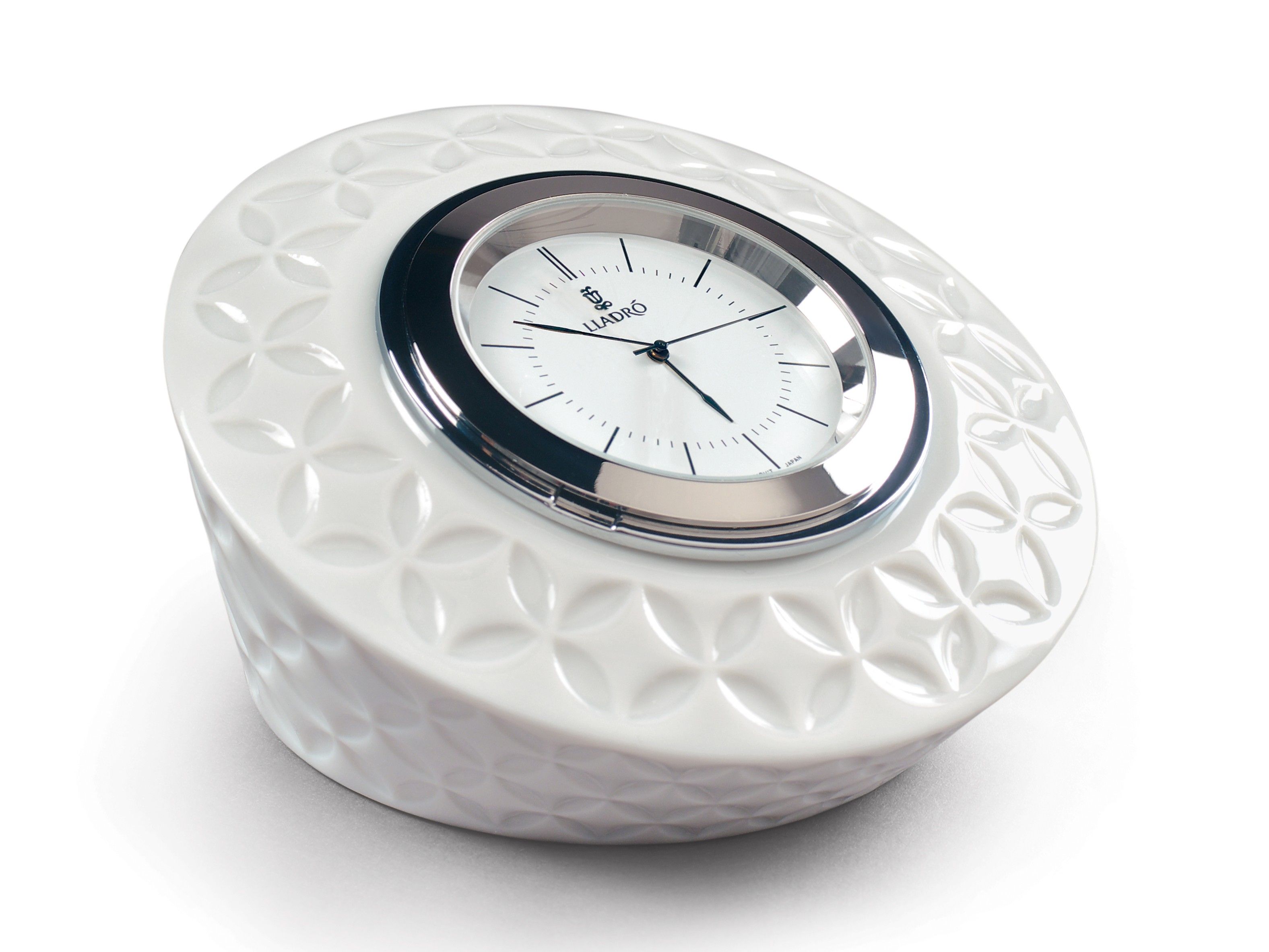 Table-top porcelain clock INFINITE ROUND Hitoiki Collection By Lladró