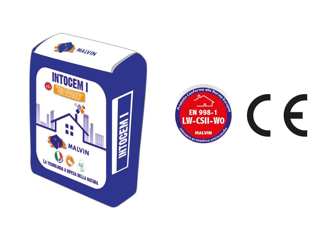 INTOCEM I Fire-retardant plaster By malvin