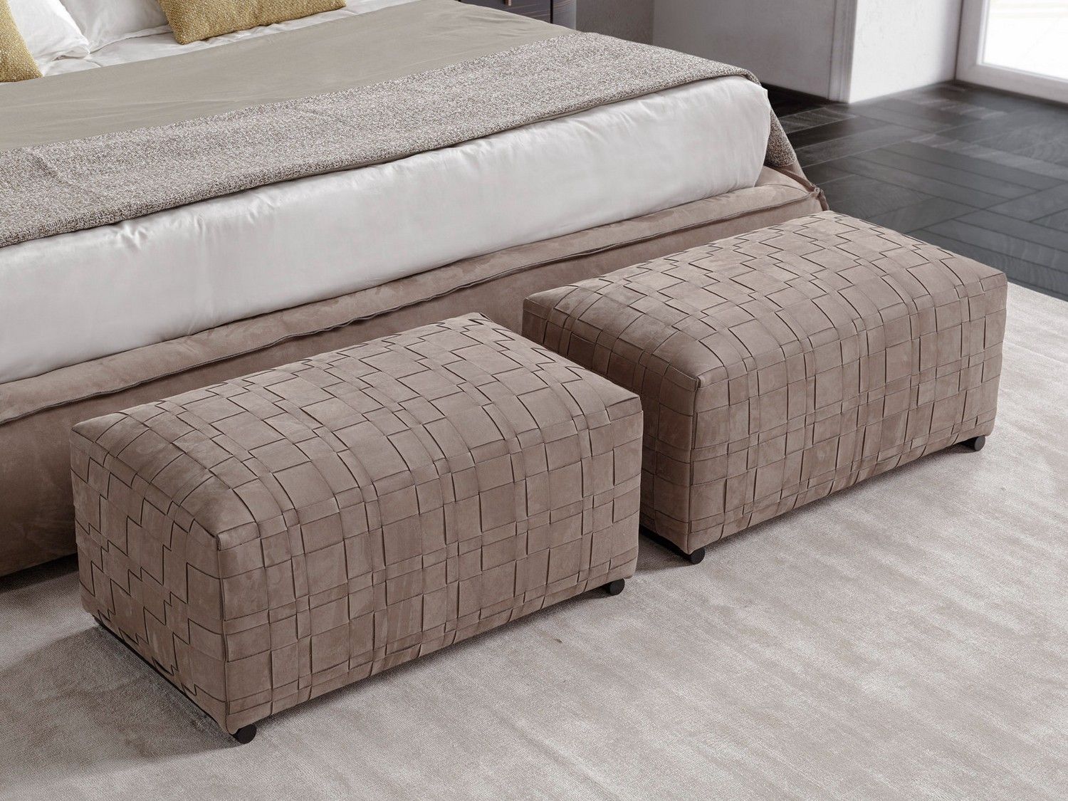 INTRECCIO Pouf By Conte - Italian Bed Design