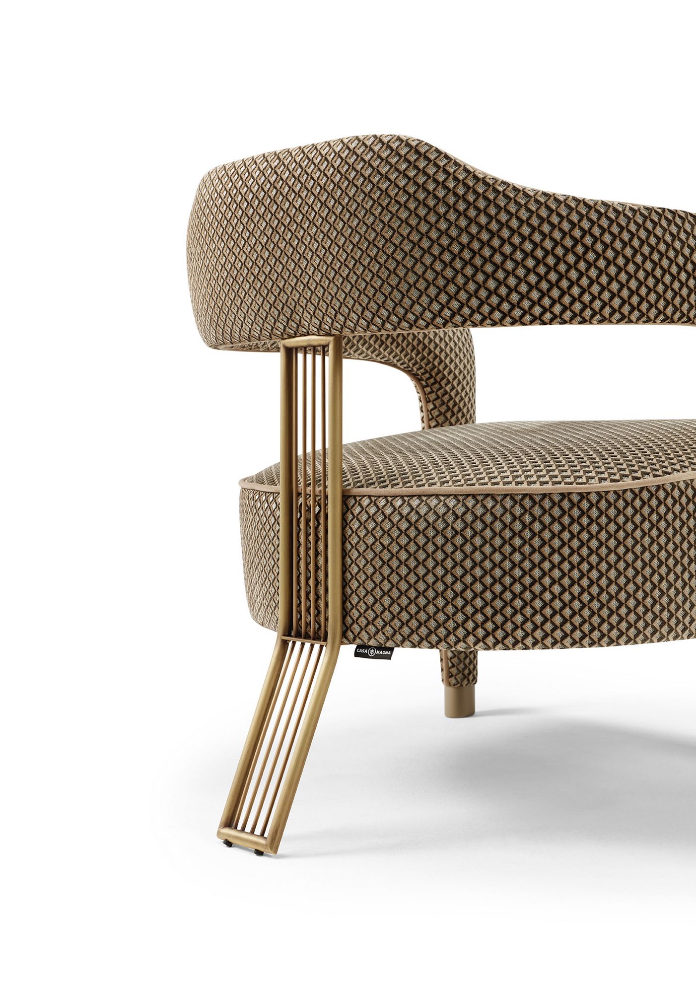 INVICTA II | Fabric easy chair Invicta Collection By Casa Magna