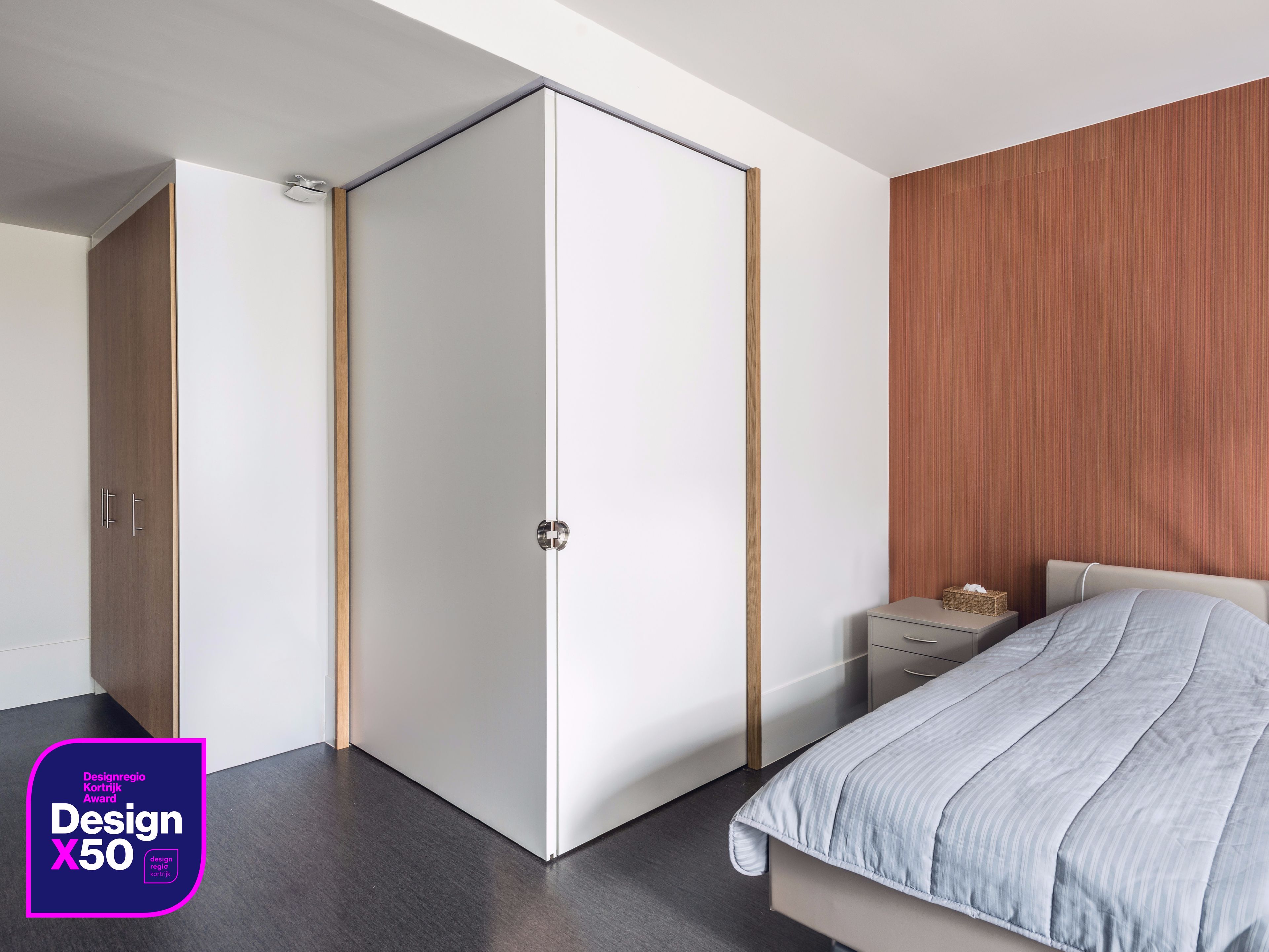 Telaio invisibile angolare per porte scorrevoli a scomparsa ARGENTA ...