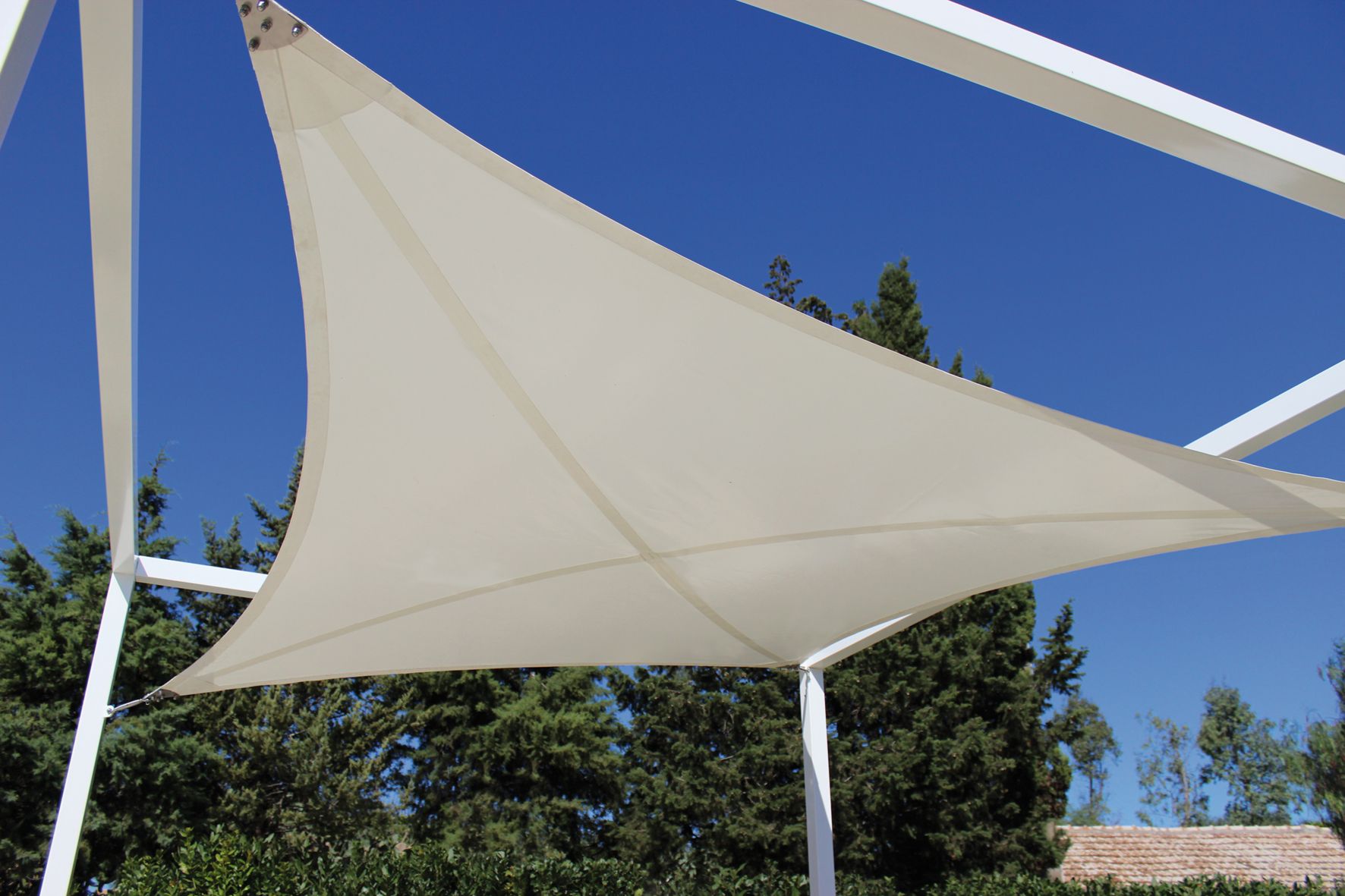 PVC shade sail IRIS Vela Collection By Sprech
