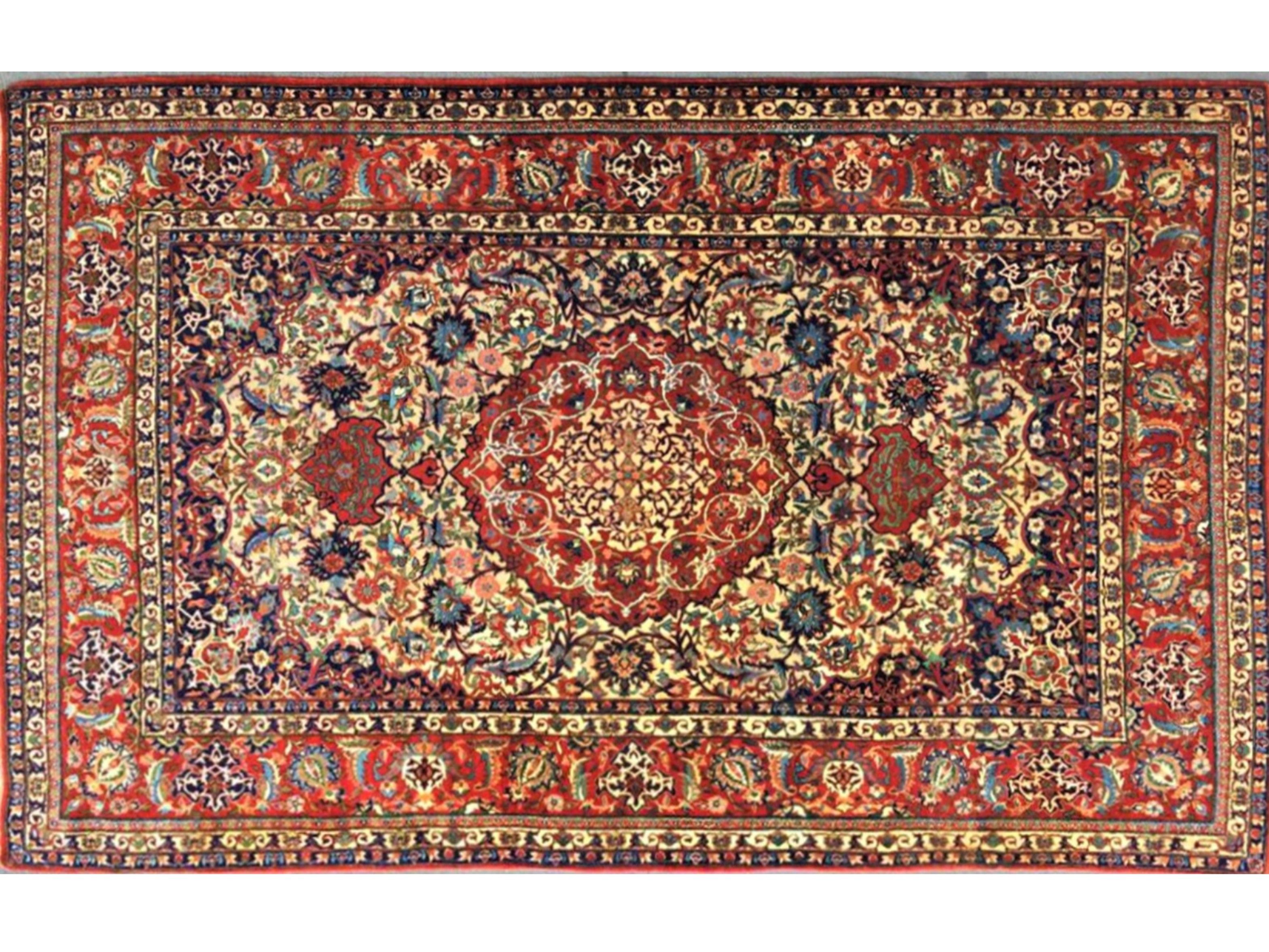 TRADITIONAL CARPETS Alfombra hecha a mano rectangular de lana By Arte ...