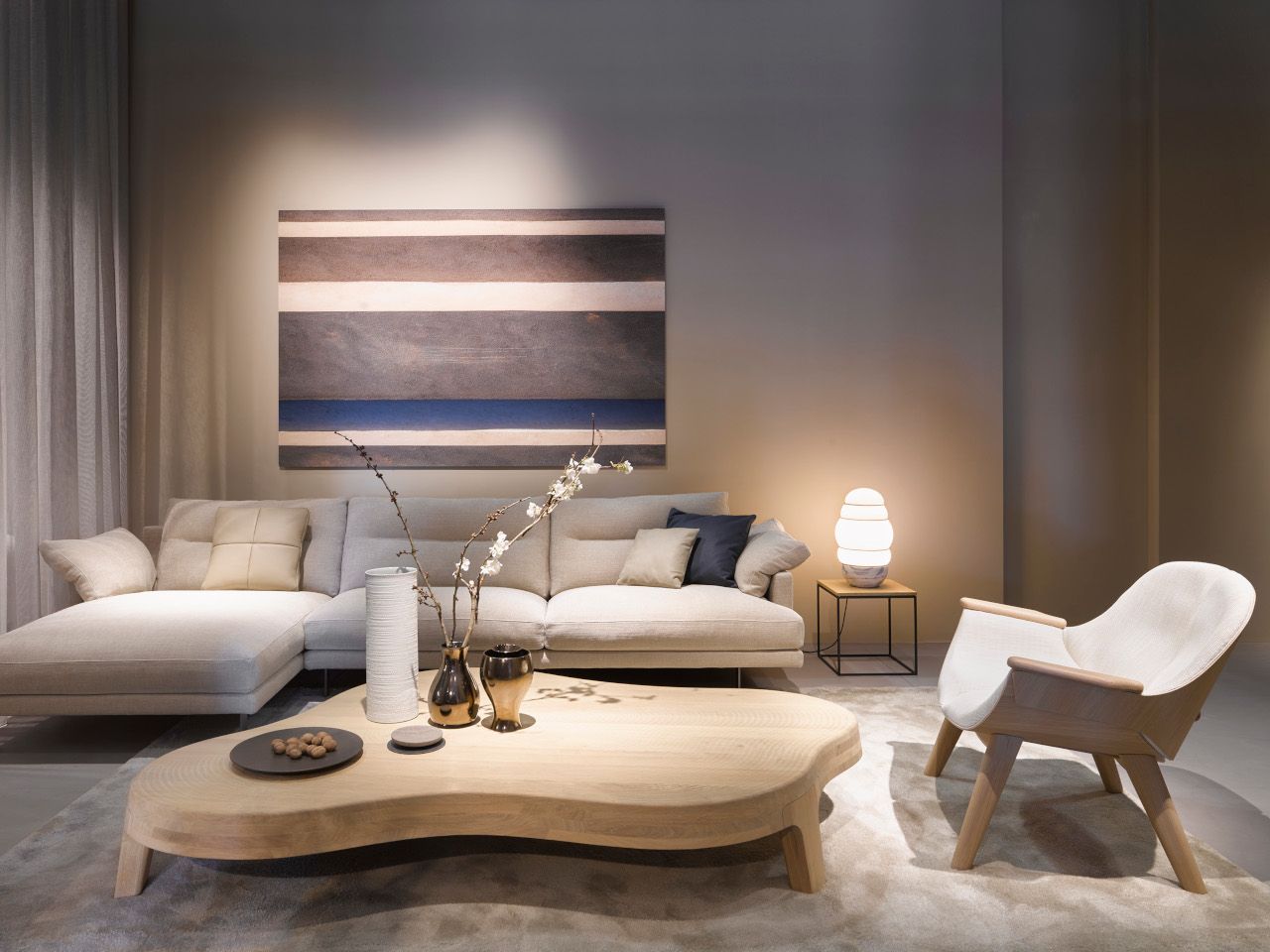 ISOLA Low solid wood central coffee table By Linteloo | design Studio ...