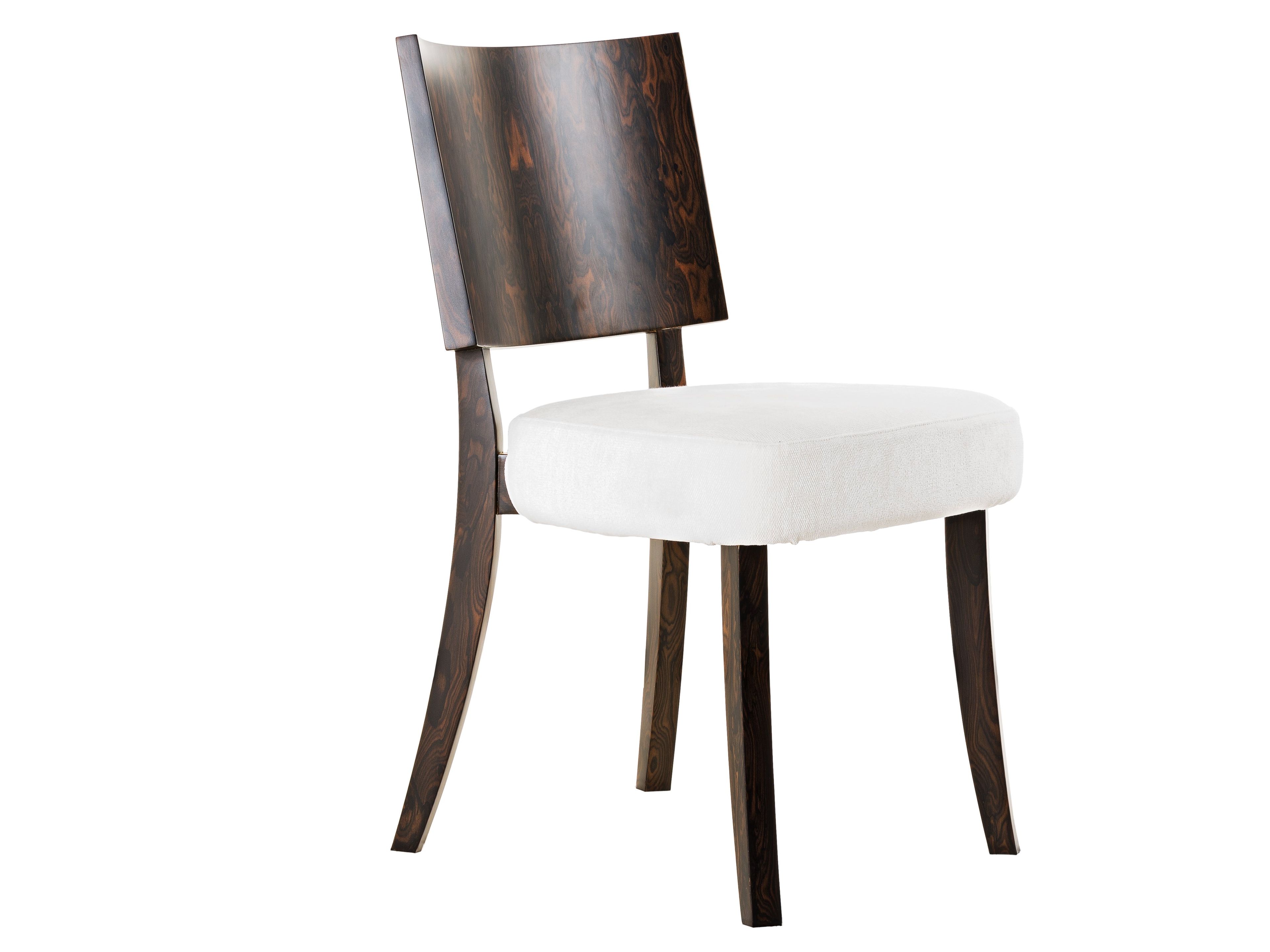 Open back wooden chair ISOTTA By Halifax