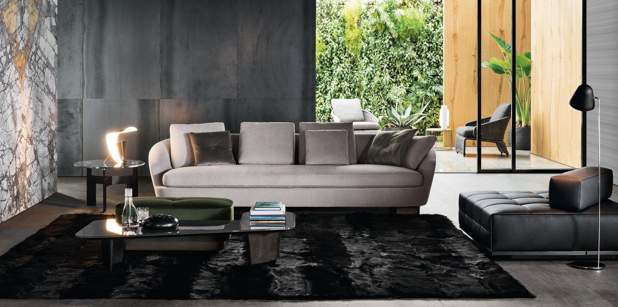 JACQUES Pouf By Minotti | design Rodolfo Dordoni