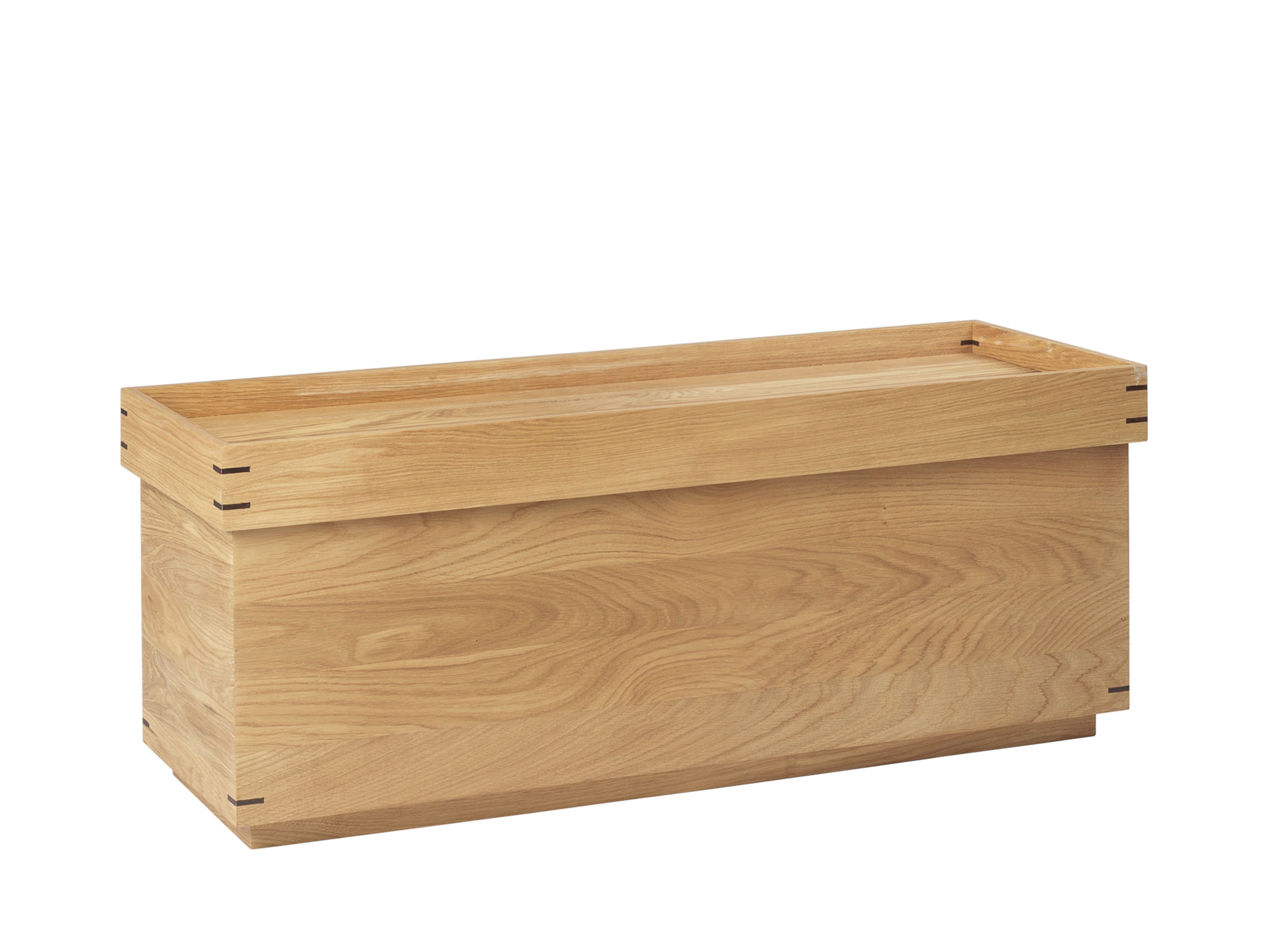 JAPANESE TRAY TABLE Rectangular oak side table By Kristina Dam Studio