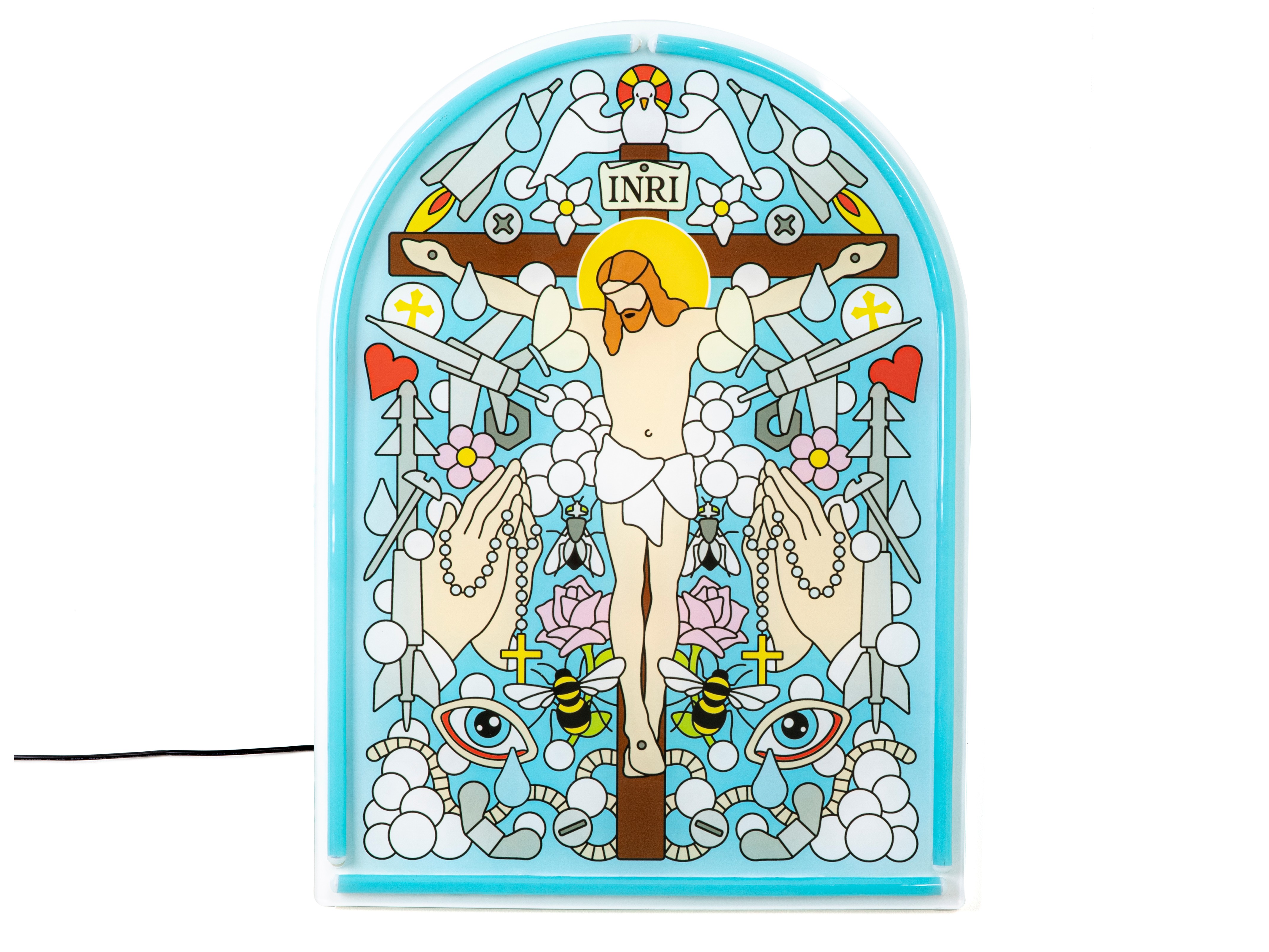 LED acrylic wall lamp JESUS Gospel Led Signs Collection By Seletti ...