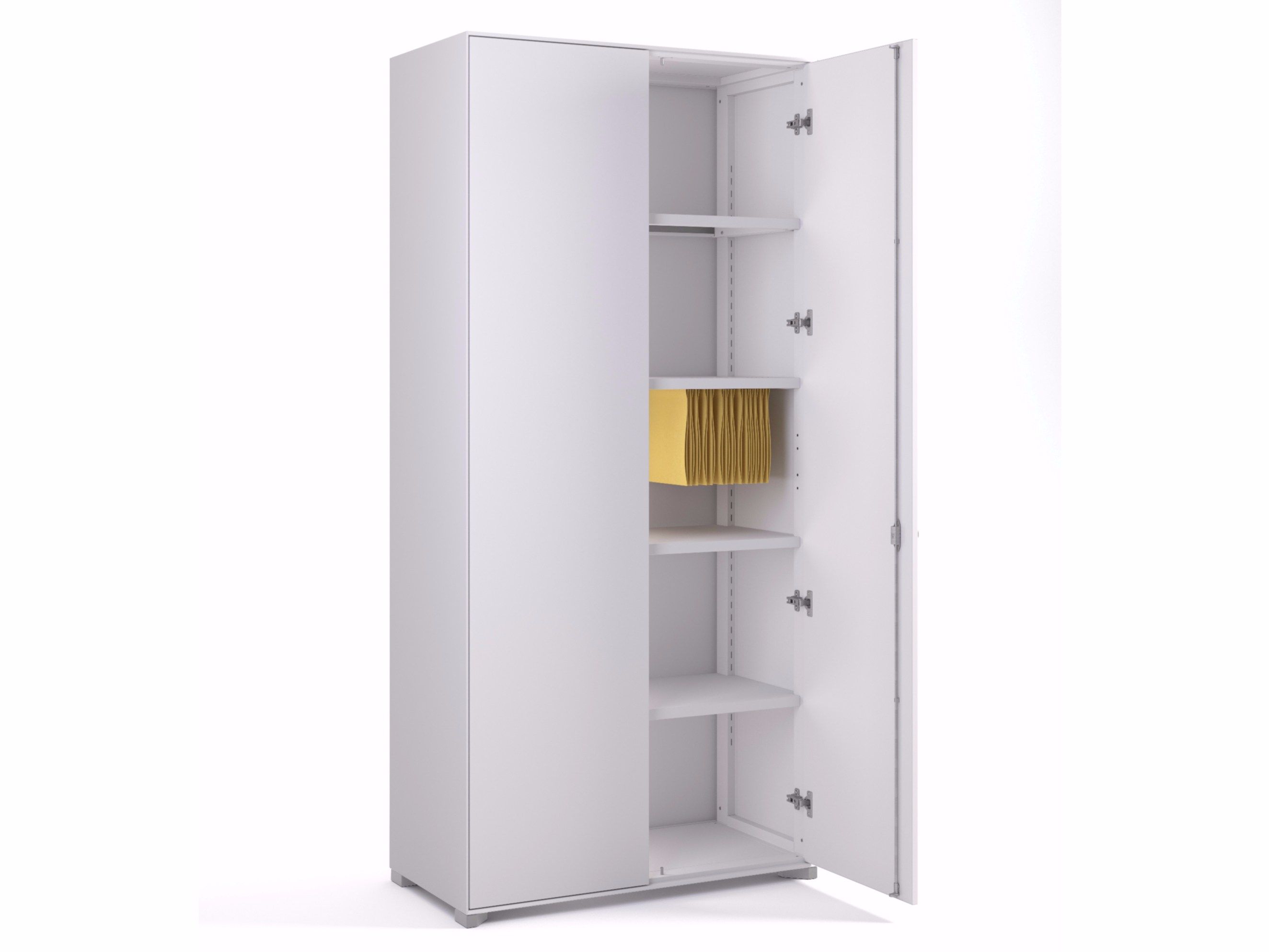 Tall plate office storage unit with hinged doors JOINT | Tall office ...