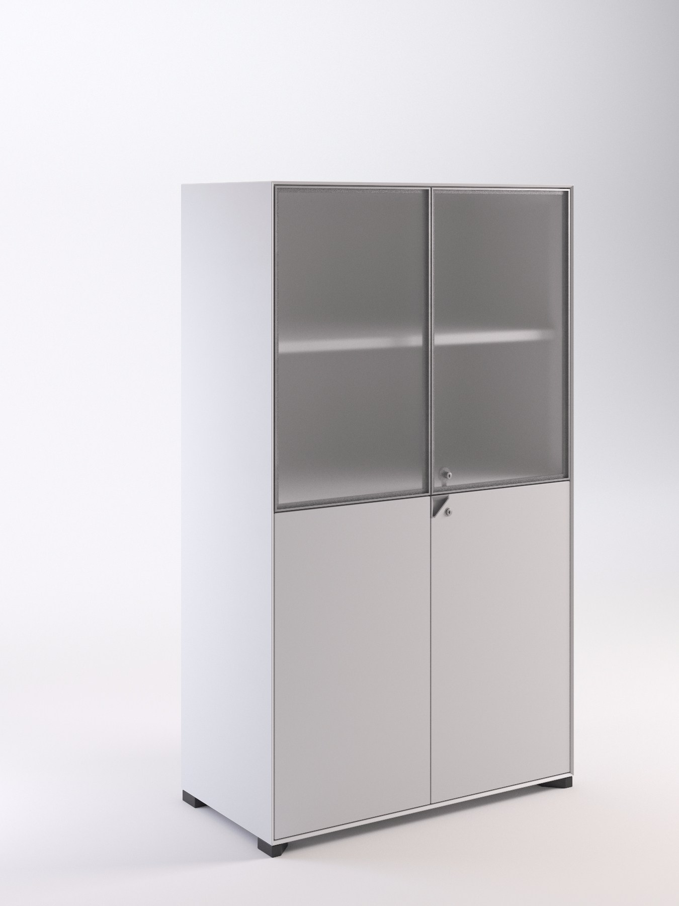 Tall plate office storage unit with hinged doors JOINT | Tall office ...