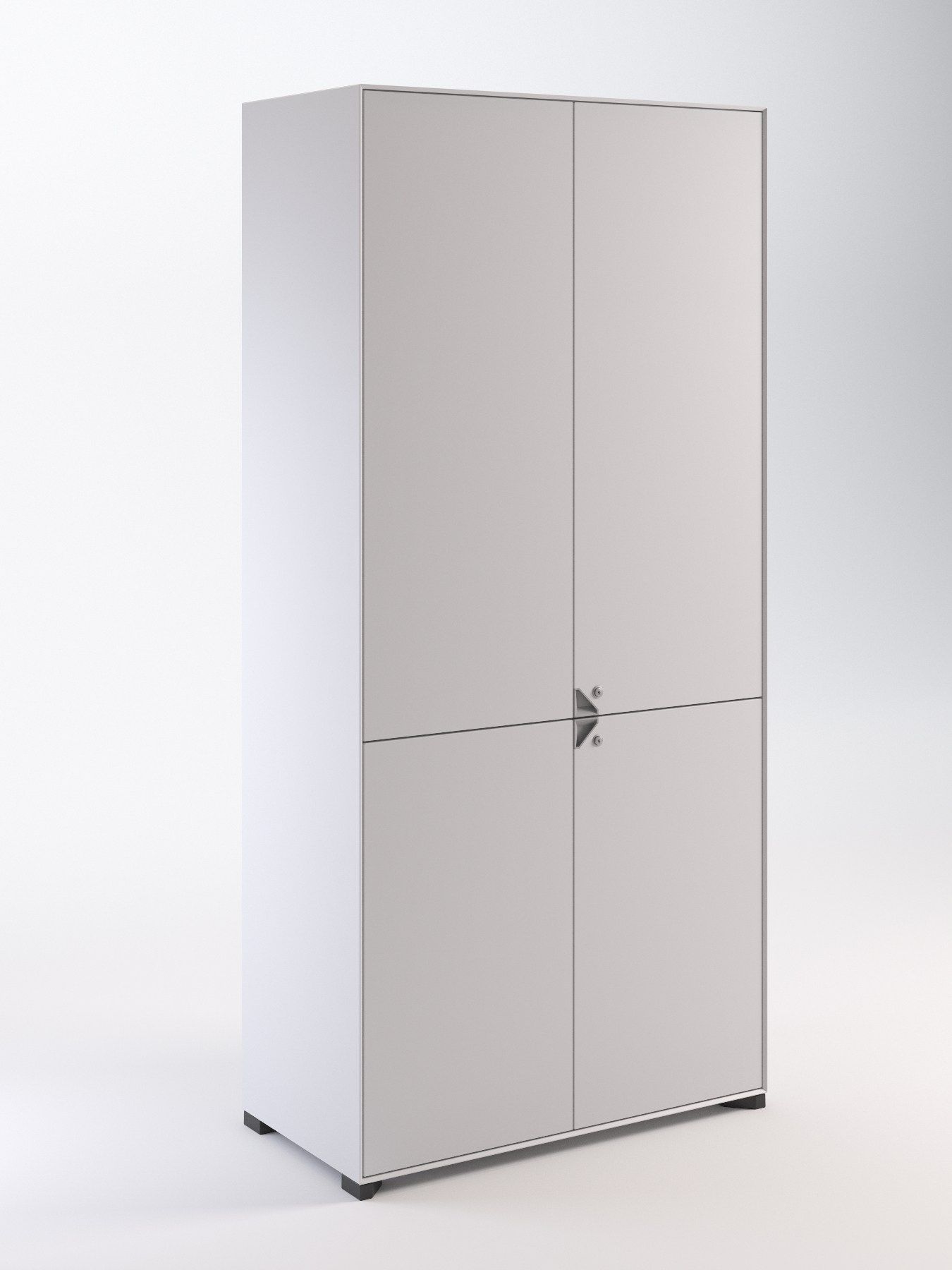 Tall plate office storage unit with hinged doors JOINT | Tall office ...