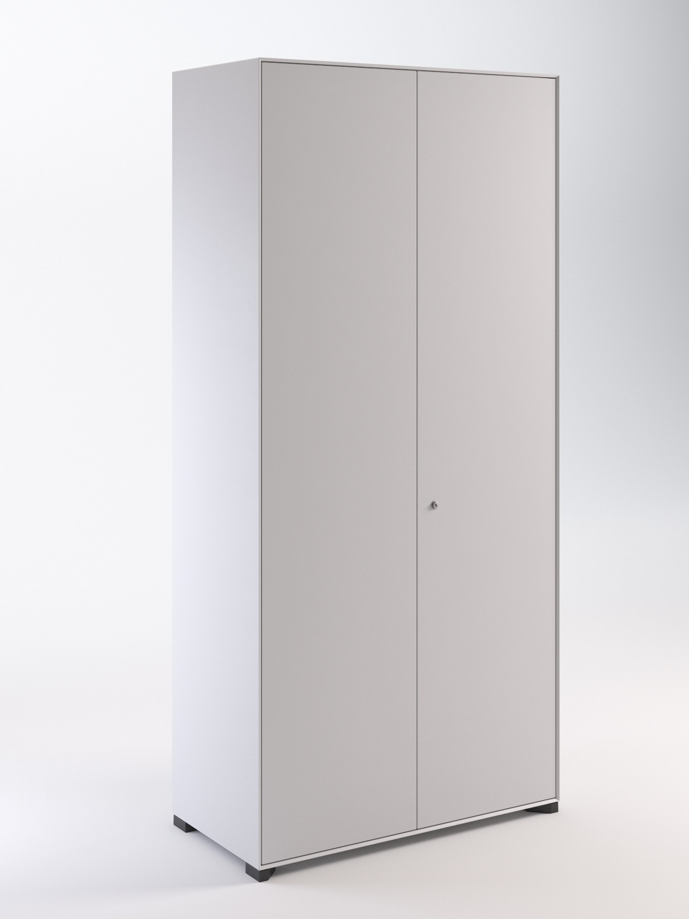 Tall plate office storage unit with hinged doors JOINT | Tall office ...