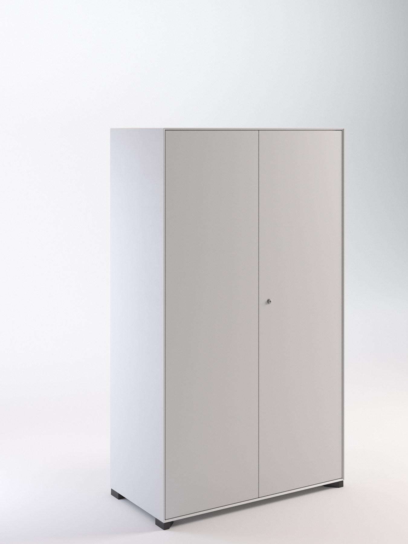 Tall plate office storage unit with hinged doors JOINT | Tall office ...