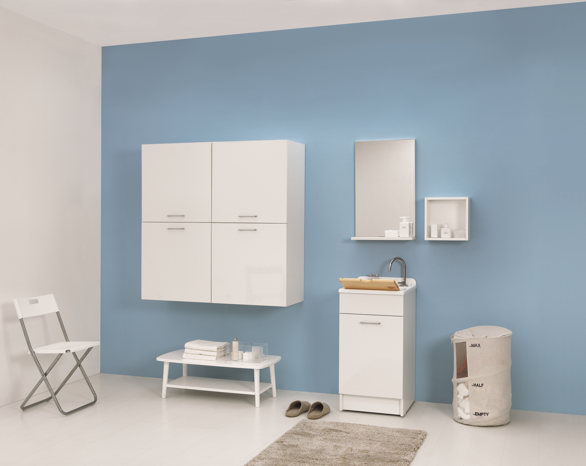 JOLLY WASH | Laundry room cabinet Jolly Wash Collection By COLAVENE