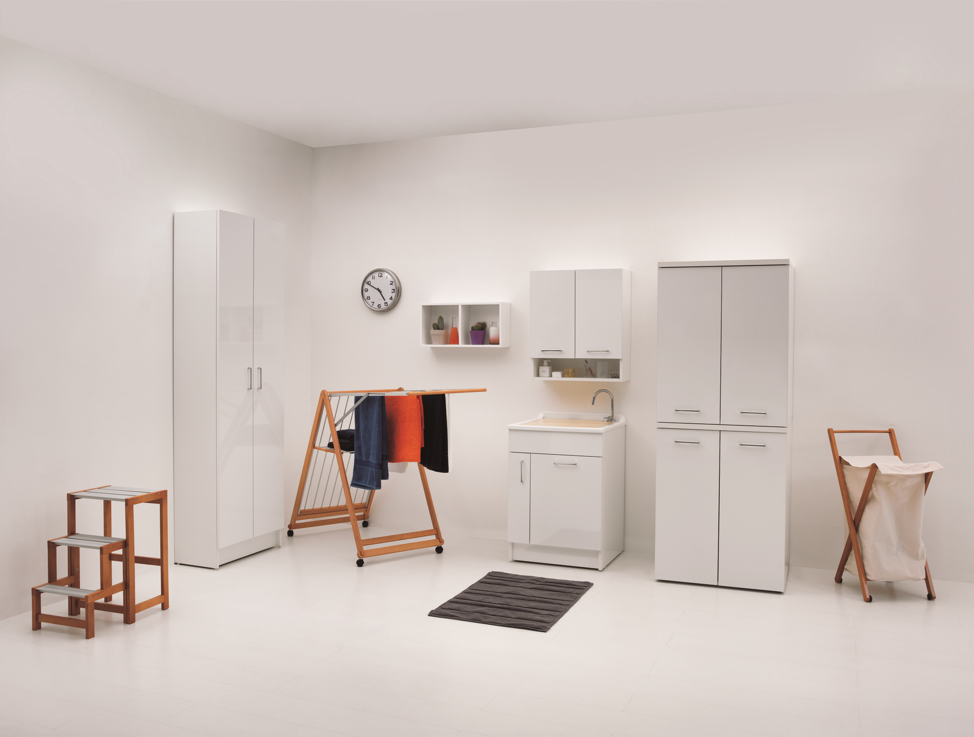 JOLLY WASH | Laundry room cabinet Jolly Wash Collection By COLAVENE