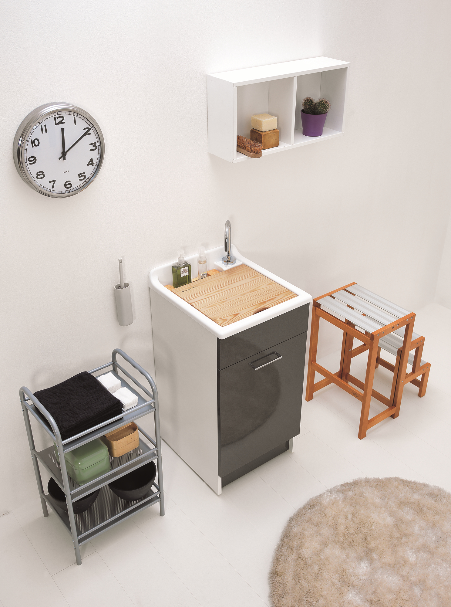 JOLLY WASH | Laundry room cabinet Jolly Wash Collection By COLAVENE