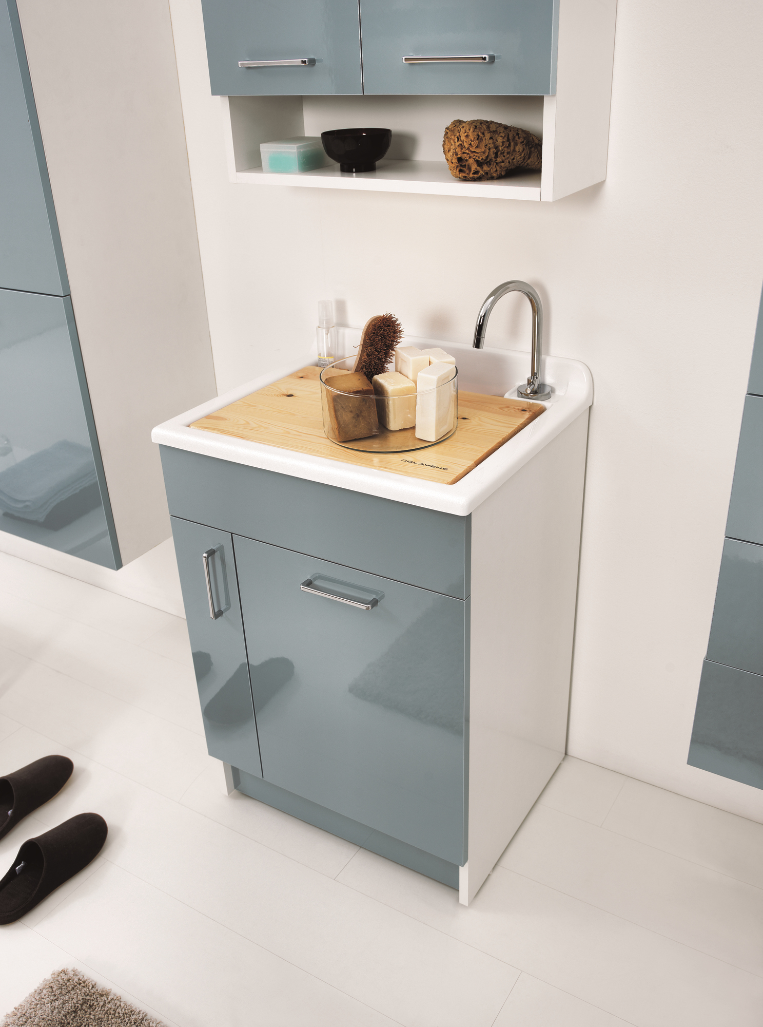 JOLLY WASH | Laundry room cabinet Jolly Wash Collection By COLAVENE