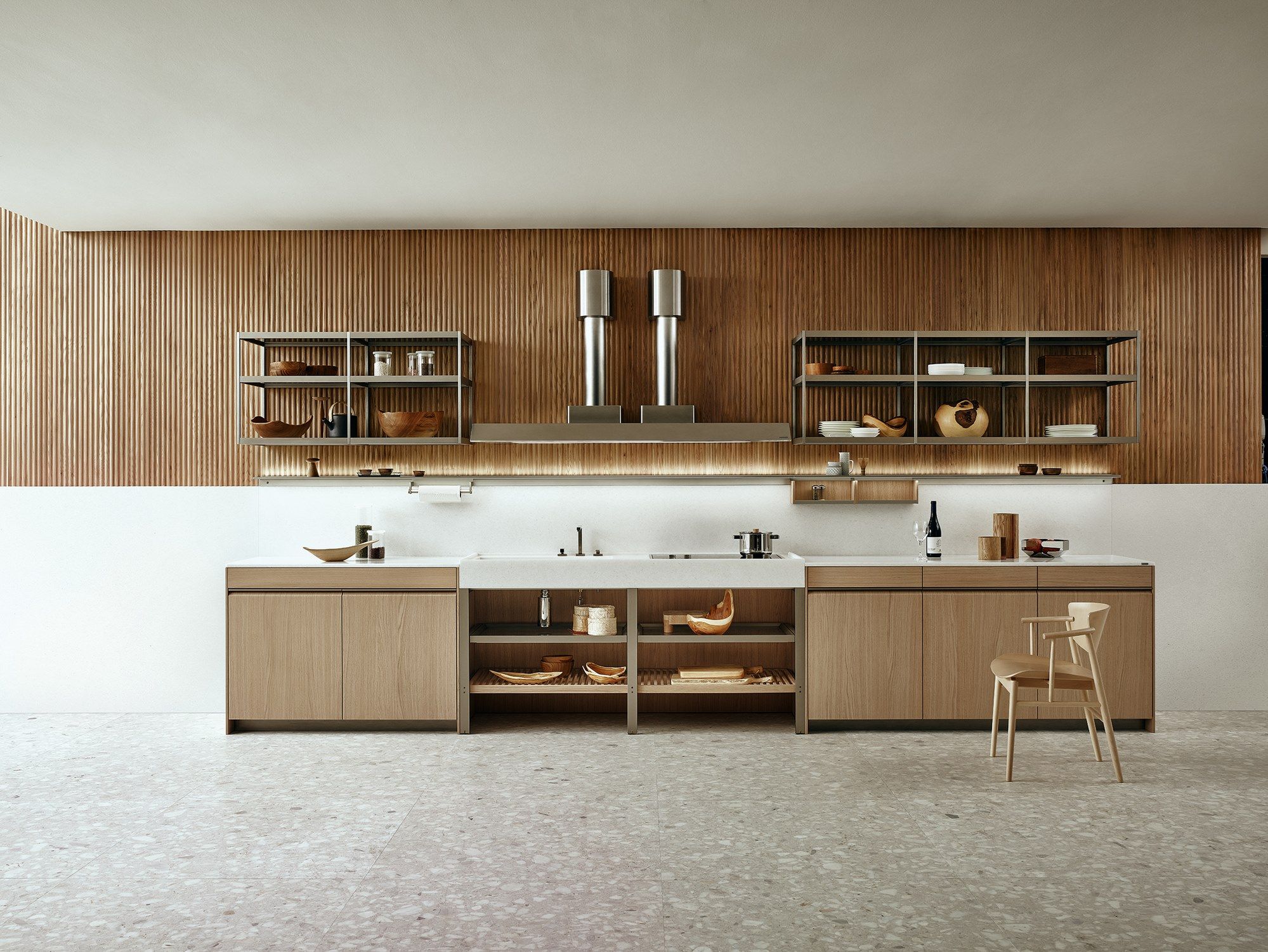 Linear kitchen K-LAB | Linear kitchen K-Lab Collection By ERNESTOMEDA ...