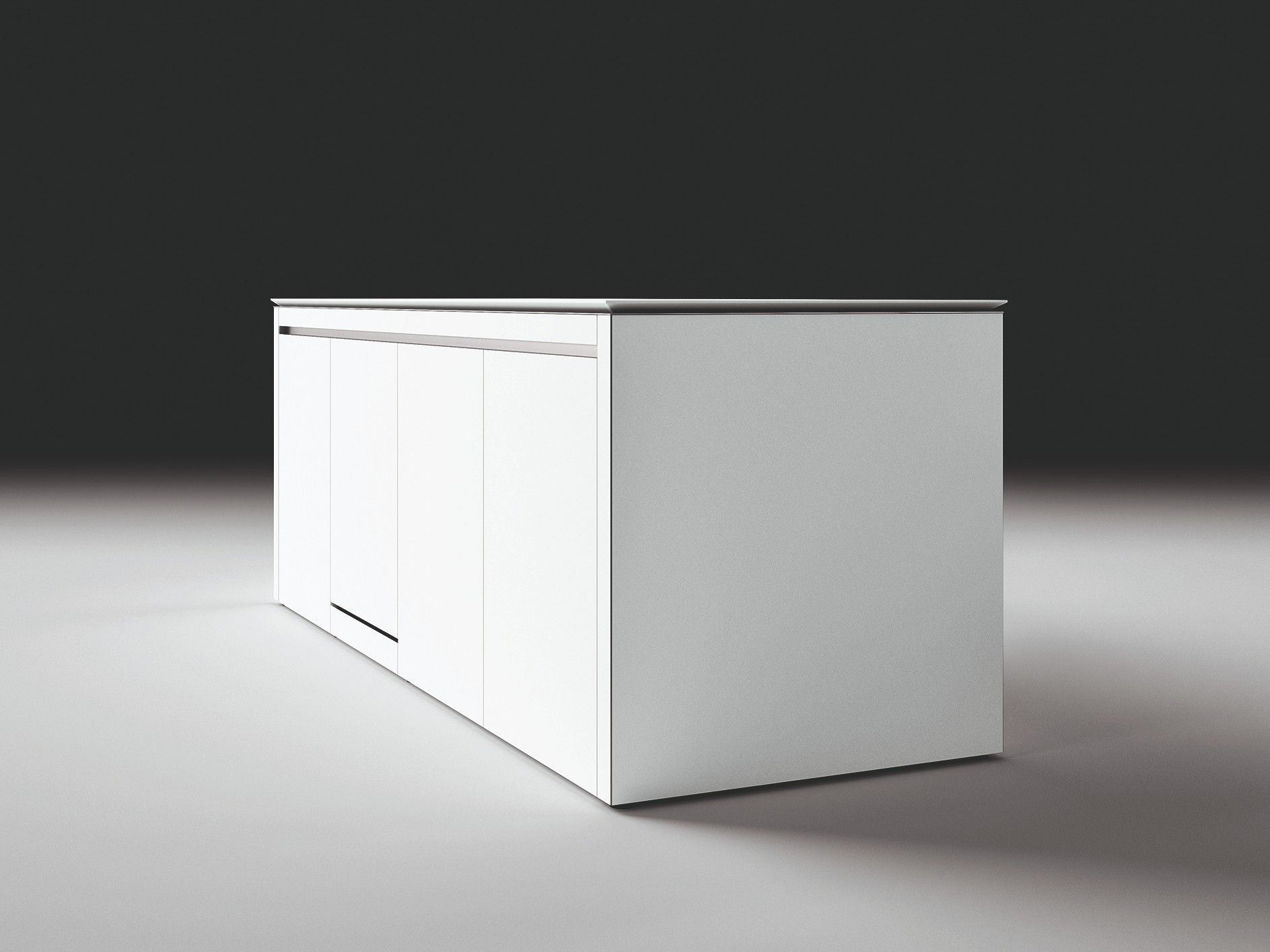 Cucina a scomparsa con isola K2.2 By Boffi design Norbert Wangen