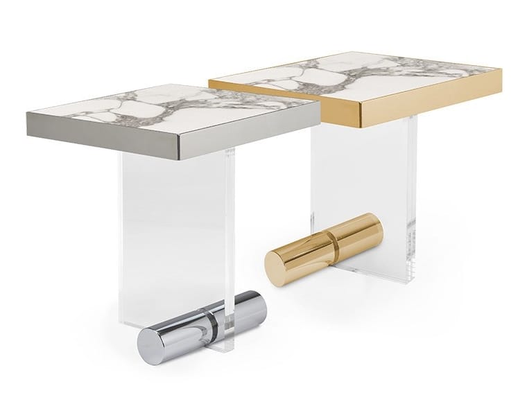 KANDINSKY CALACATTA | Square coffee table KANDINSKY Collection By OIA ...