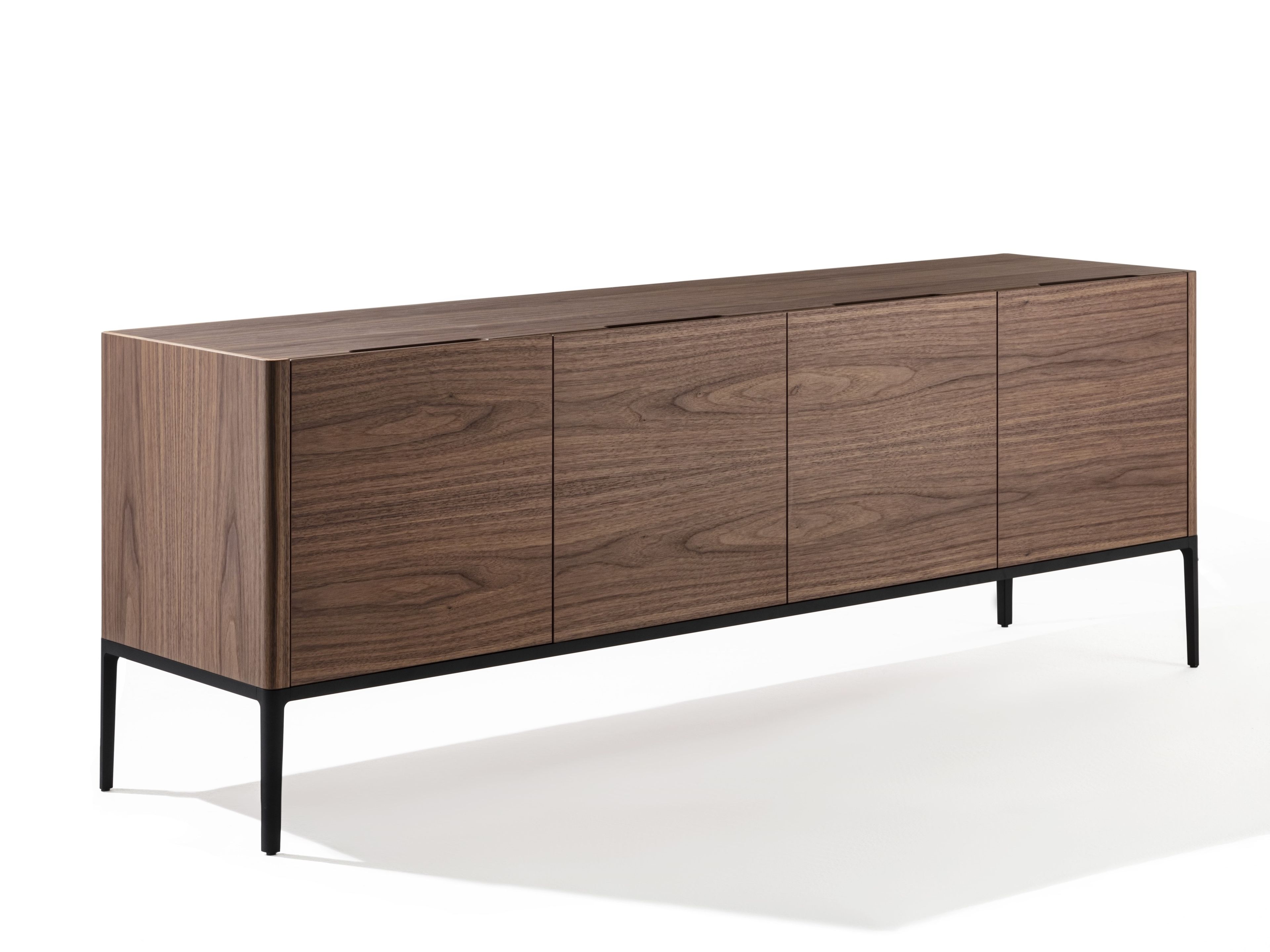KANTO | Walnut sideboard Twenty Collection By Porada design David Dolcini
