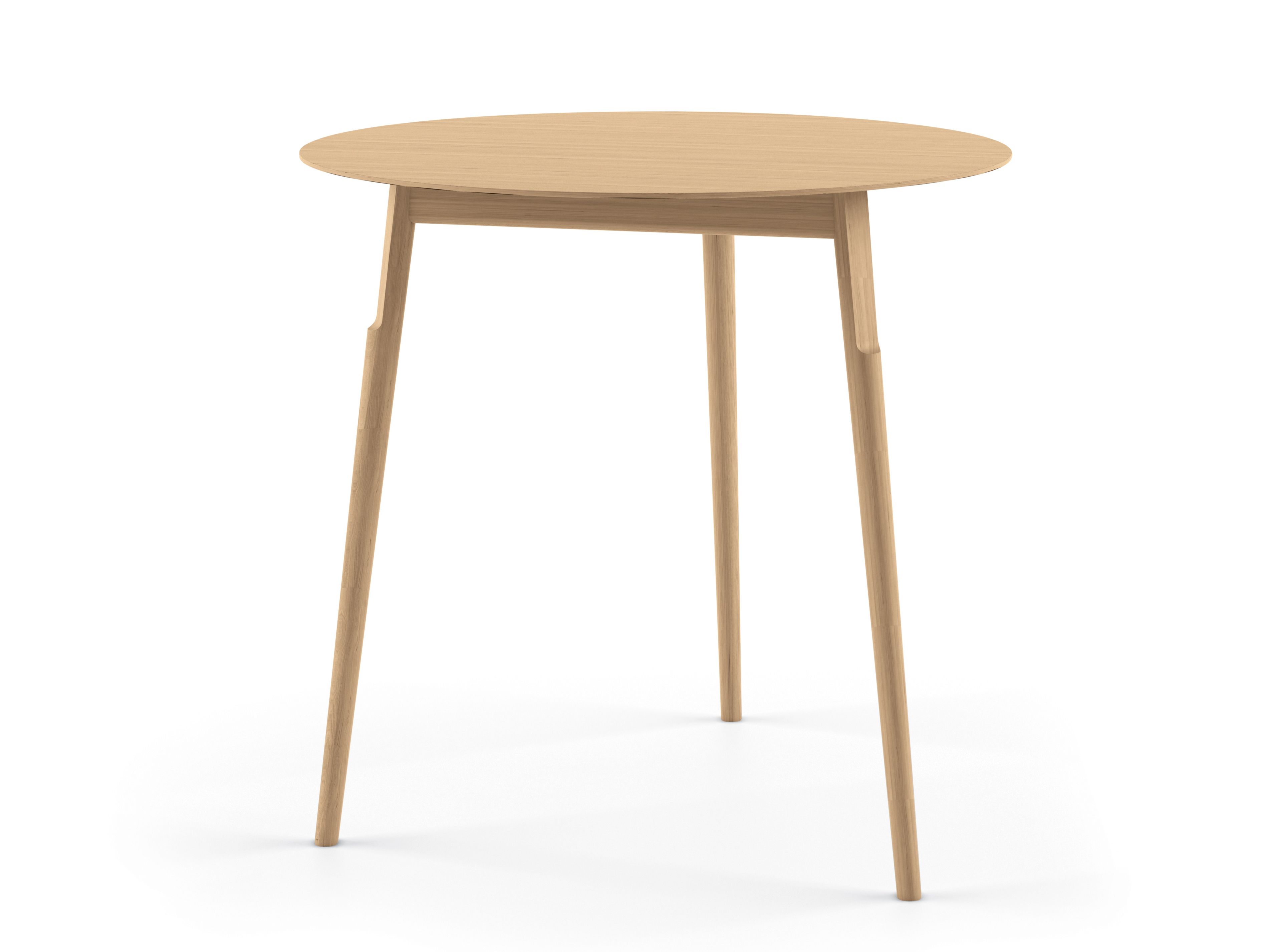 Round solid wood table KAYAK TABLE - 04A Kayak Collection By Alias ...