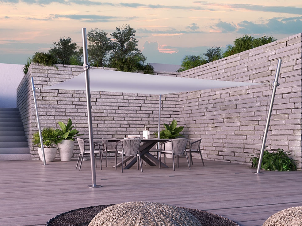 Shade sail KHEOPE SKIN SAILS Collection By KE Outdoor Design