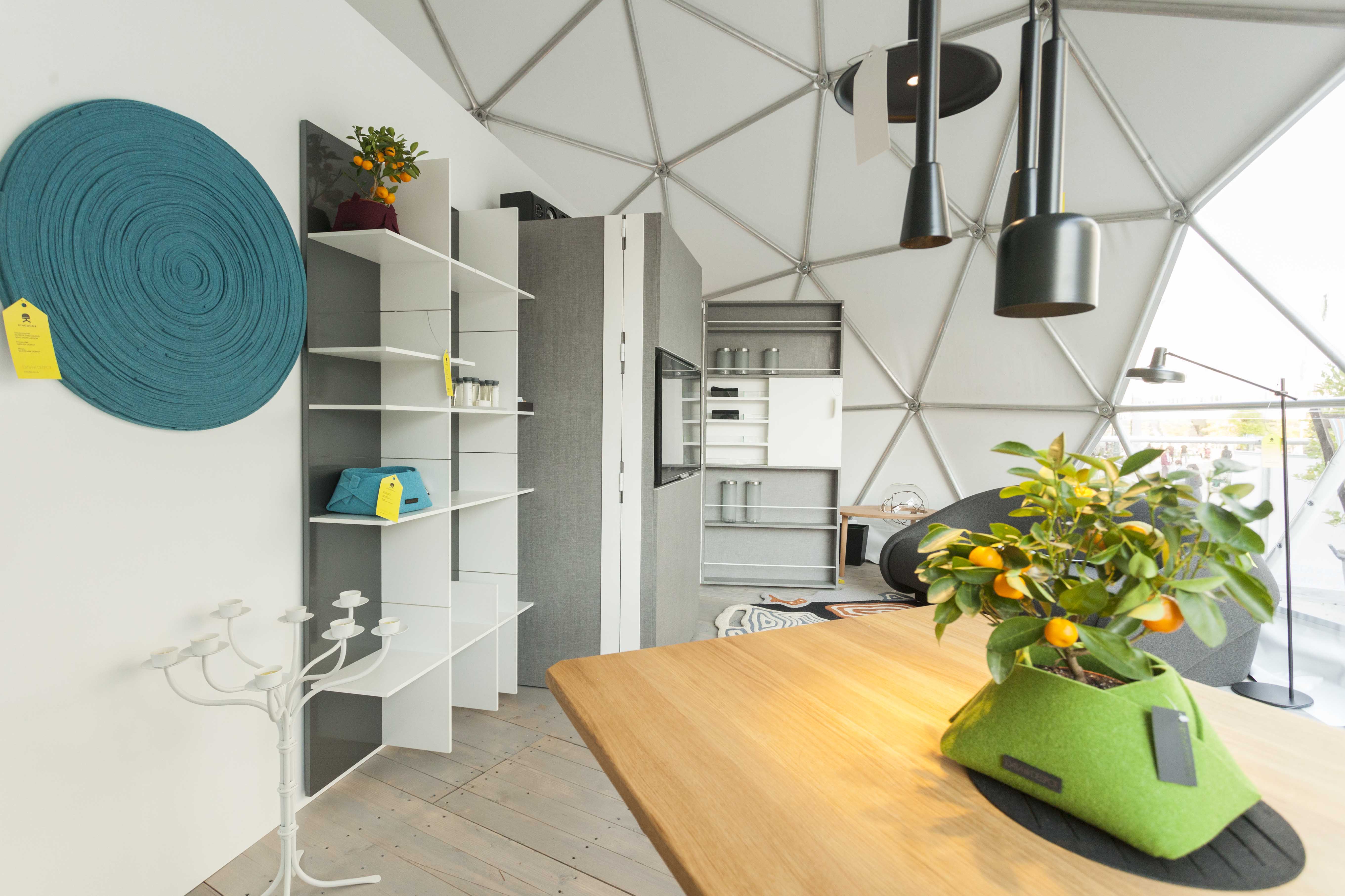 Tenda glamping in acciaio e PVC KINGDOME 7 LUX - Kupole - Edilportale