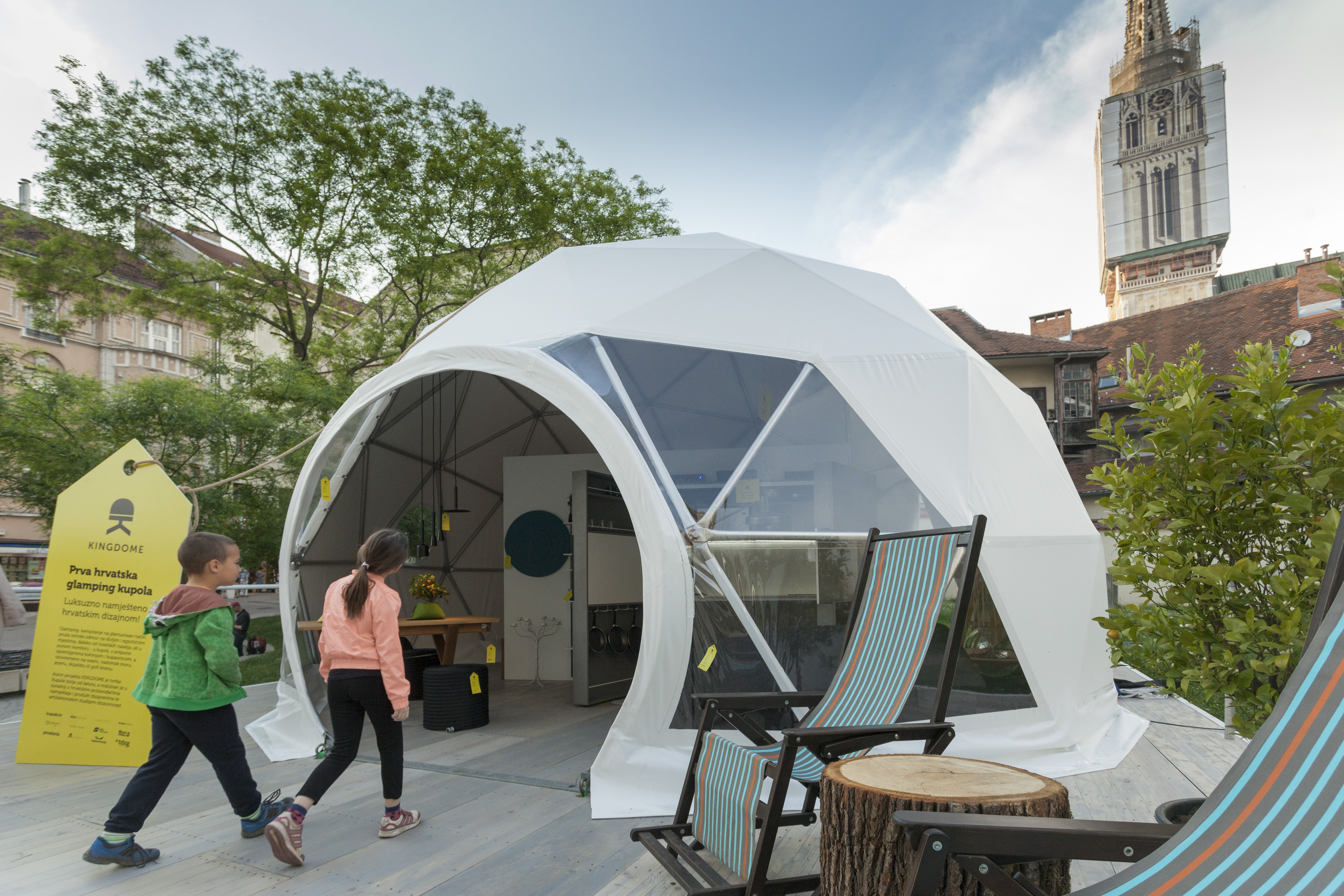KINGDOME 7 LUX Glamping tent By Kupole