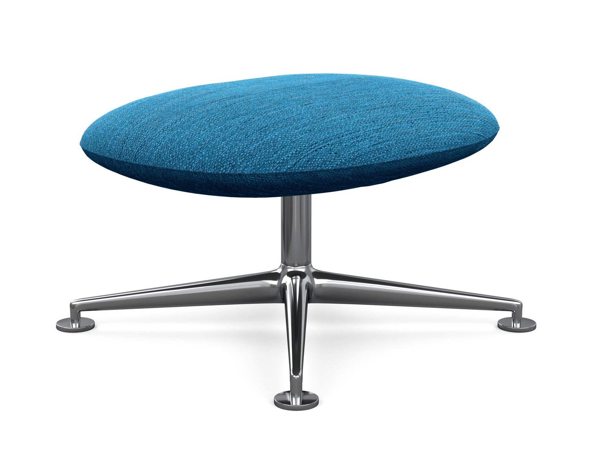 KN03 | Fabric footstool Fabric footstool with 4-spoke base By KNOLL ...