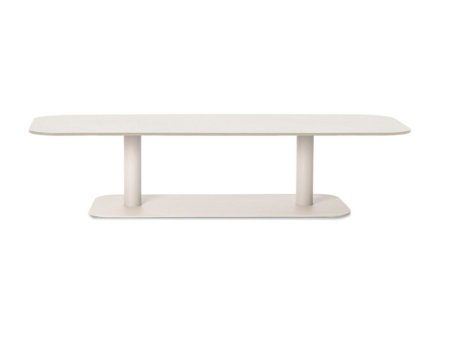 KODO Garden coffee table in aluminum with ceramic top By Vincent ...