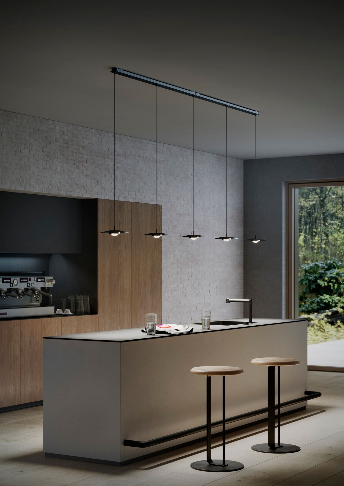 KOINÈ Aluminium pendant lamp By LUCEPLAN | design Mandalaki Studio