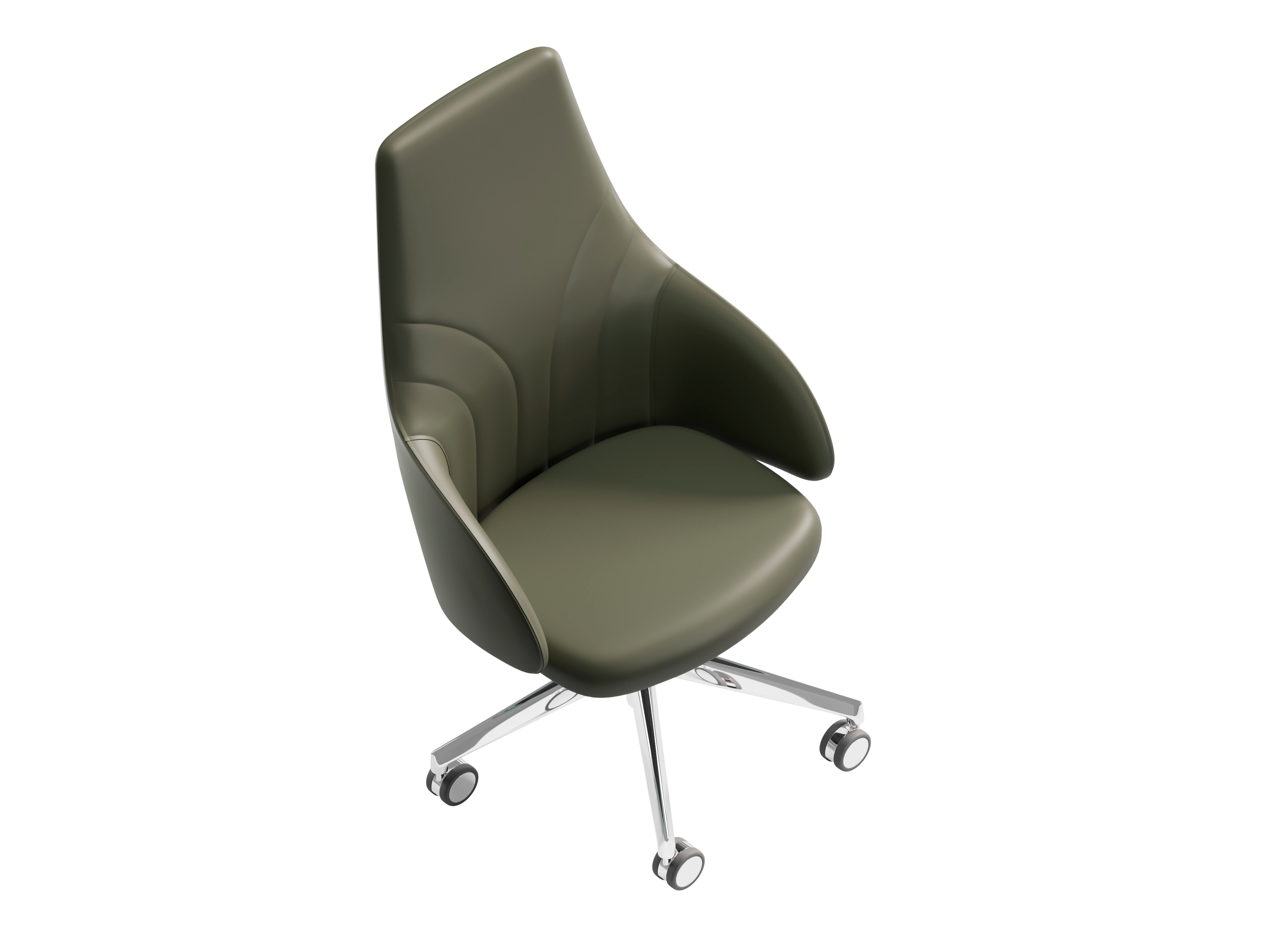 KONTEA LINEAR | Executive chair with armrests Kontea Collection By Kastel