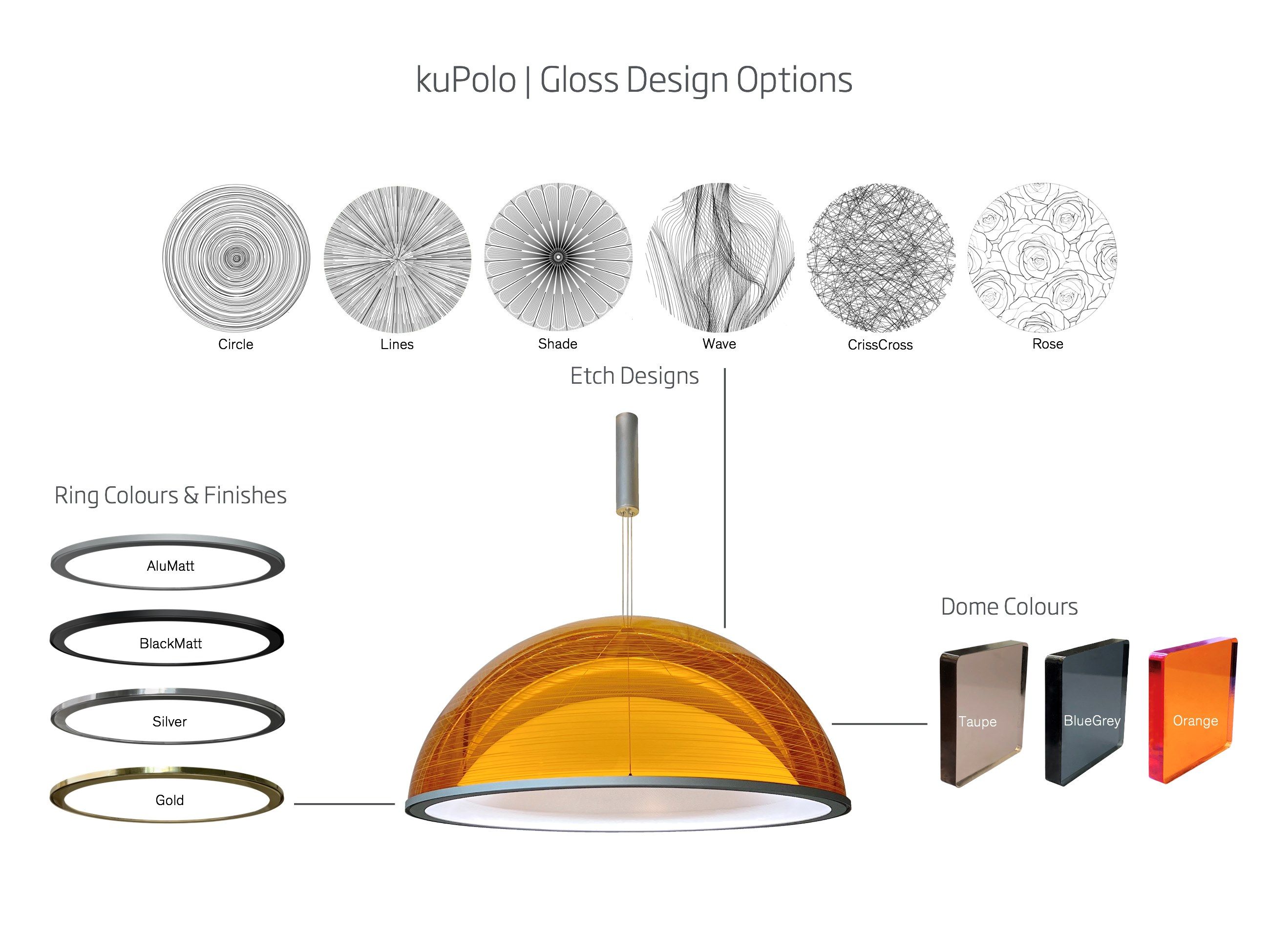 kuPolo - Gloss Pendant lamp By ArchilumO