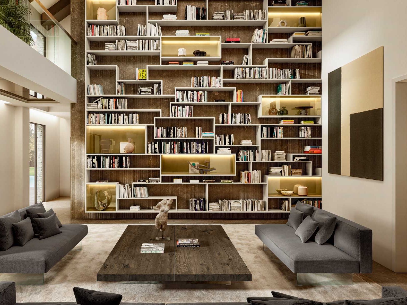LAGOLINEA - 1208 | Bookcase LagoLinea Collection By Lago design Daniele ...