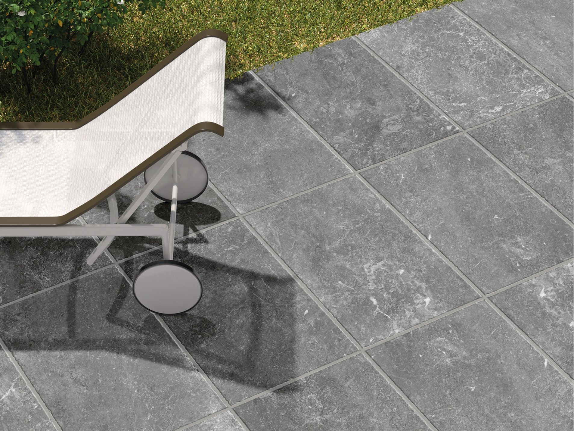 Pavimento/rivestimento in gres porcellanato effetto pietra LAPIS ...