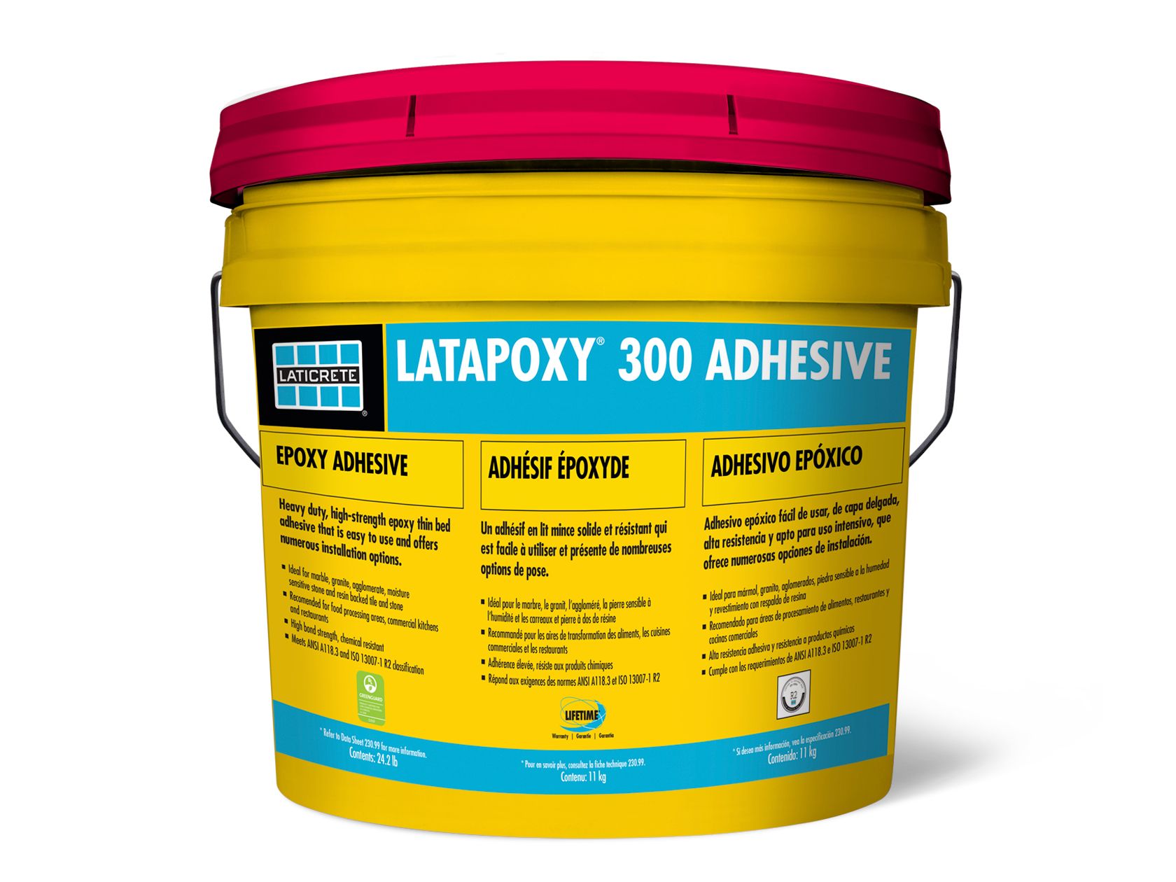 Three part epoxy adhesive LATAPOXY® 300 ADHESIVE Adhesives & Mortars ...