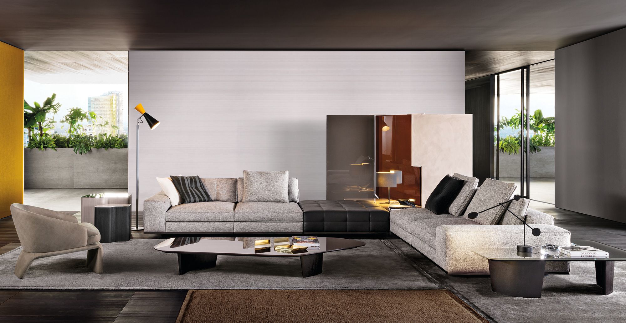 LAWRENCE Divano By Minotti | design Rodolfo Dordoni